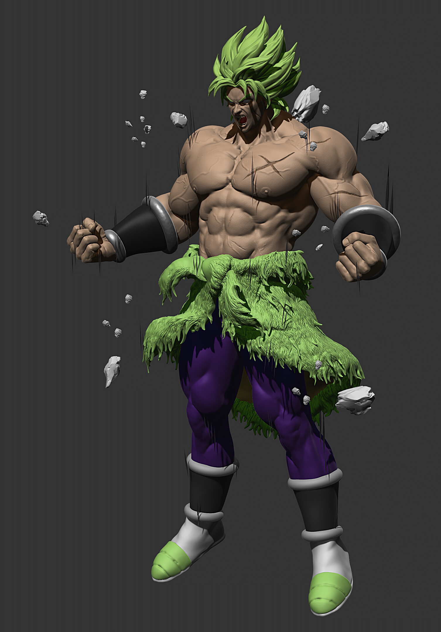 ArtStation - Broly Fan Art