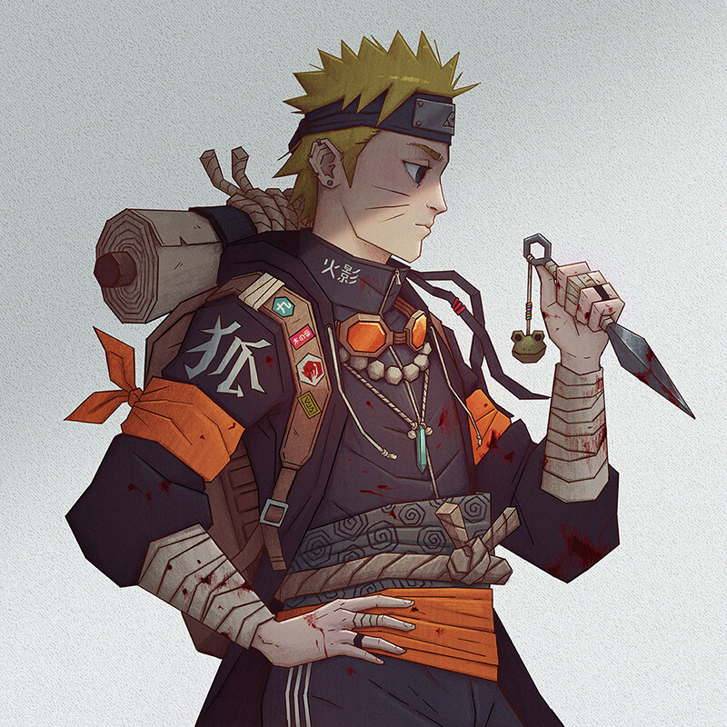 ArtStation - Naruto redesign