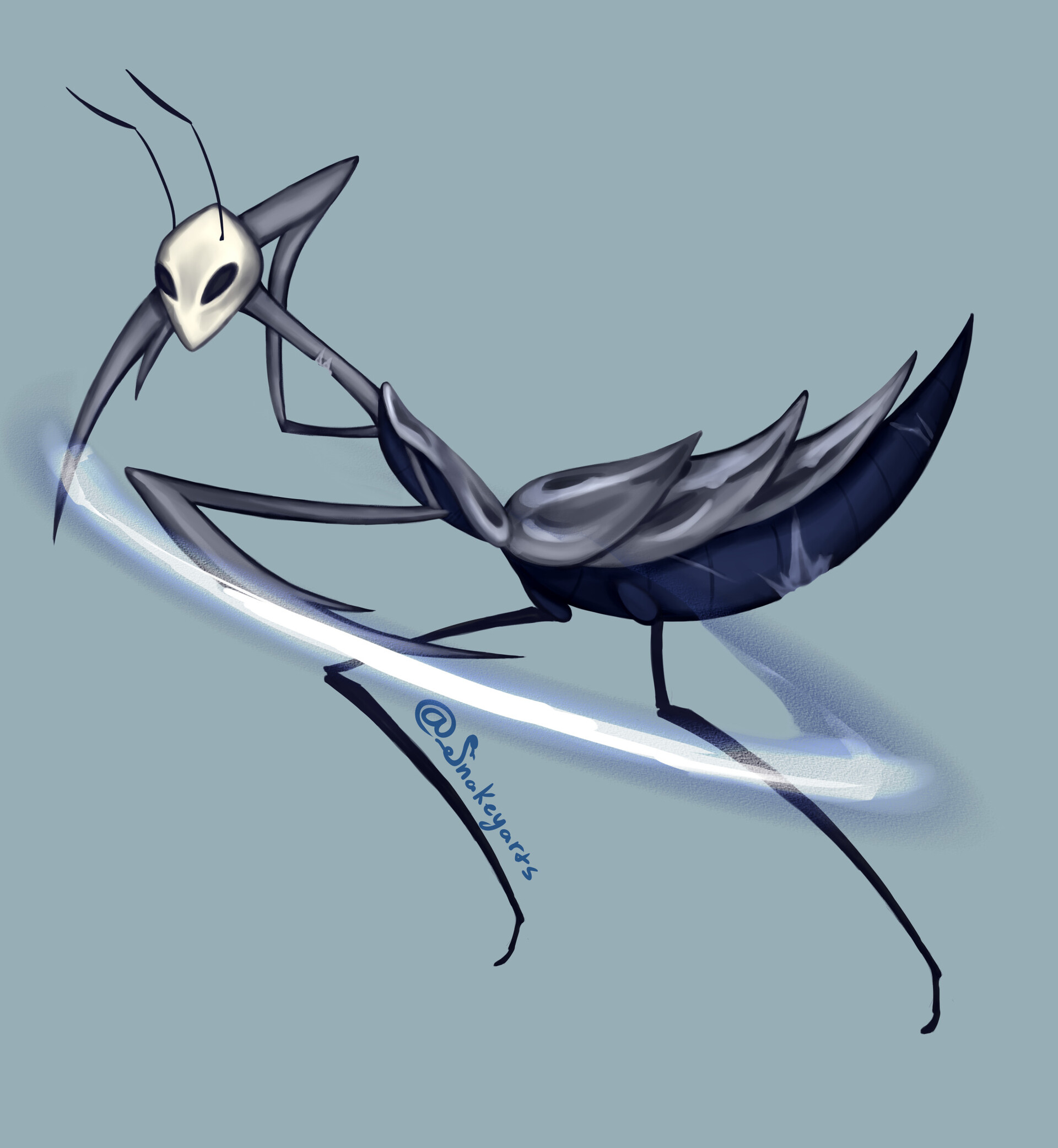 ArtStation - RPG Hollow knight mantis 2