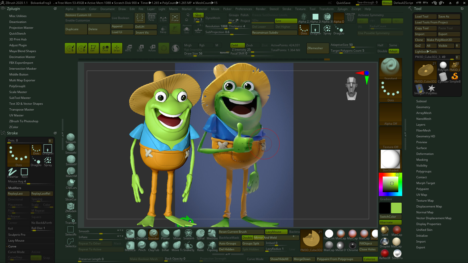 ArtStation - Frog farmer