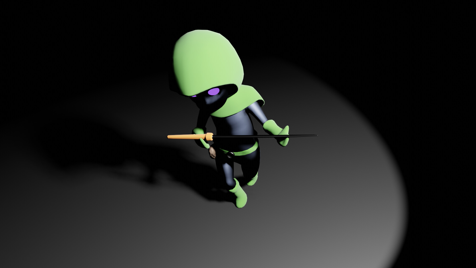 ArtStation - Low Poly Rogue