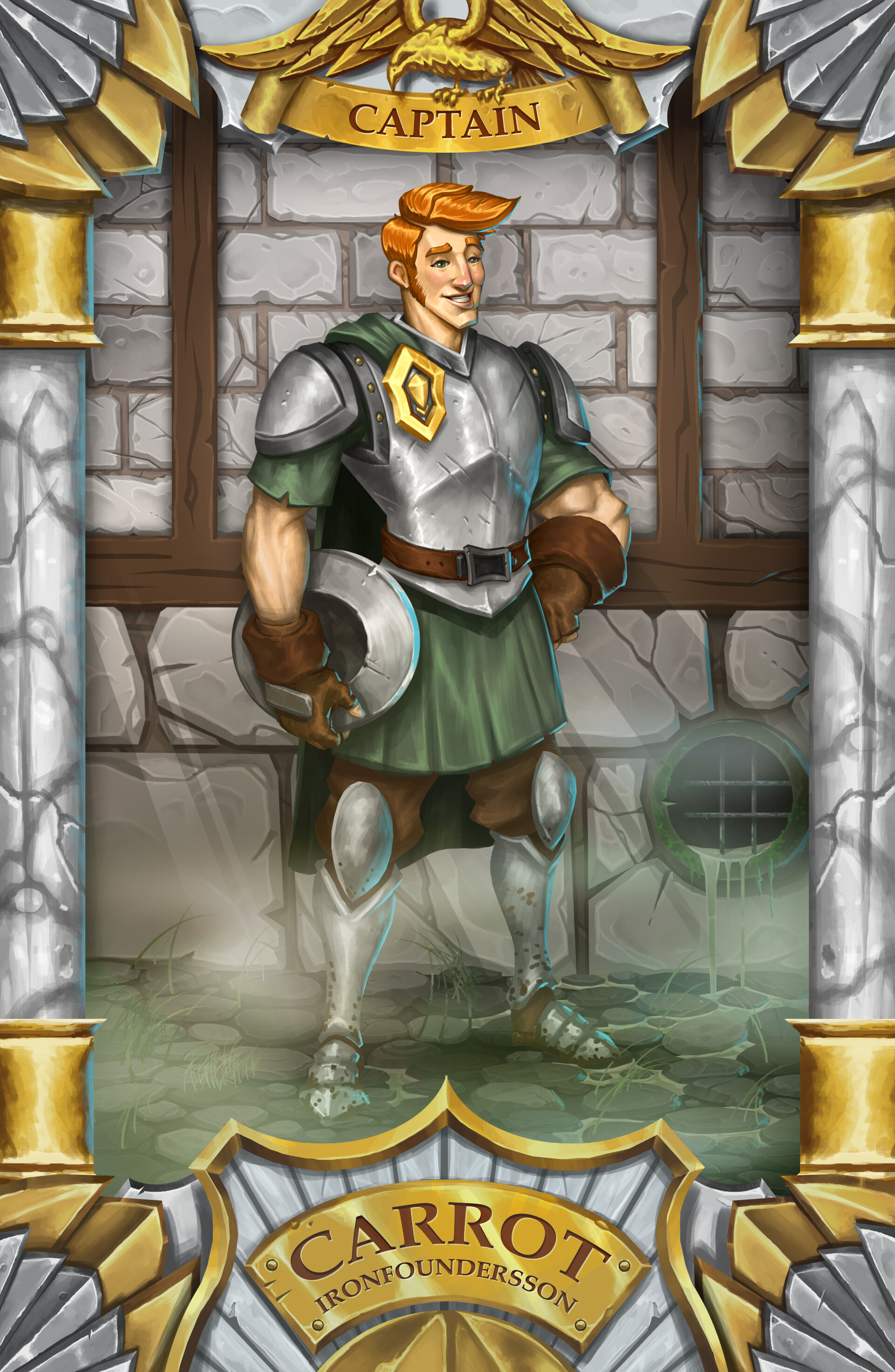 ArtStation - Discworld Fan Art - Captain Carrot