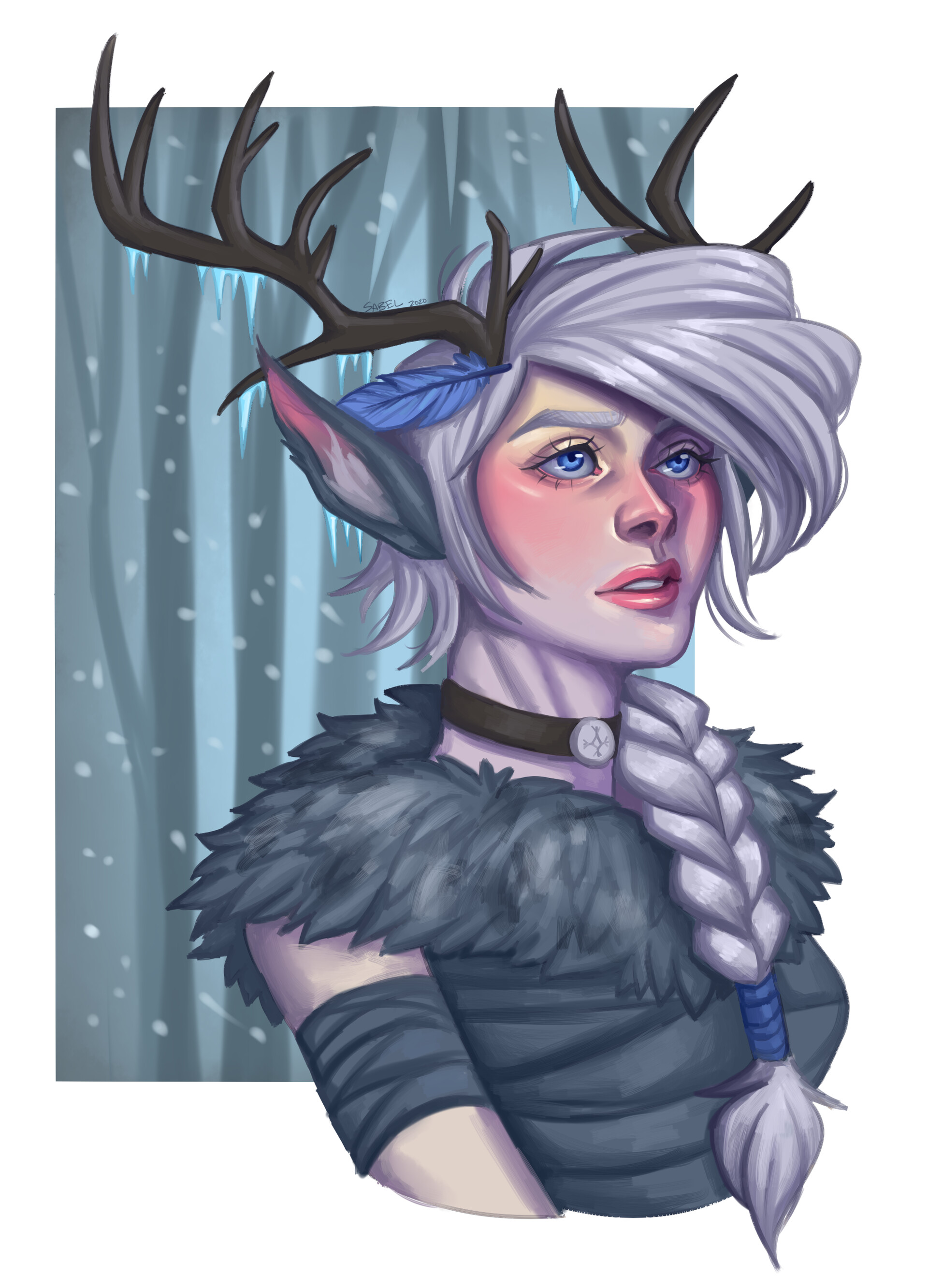 ArtStation - Winter Faun