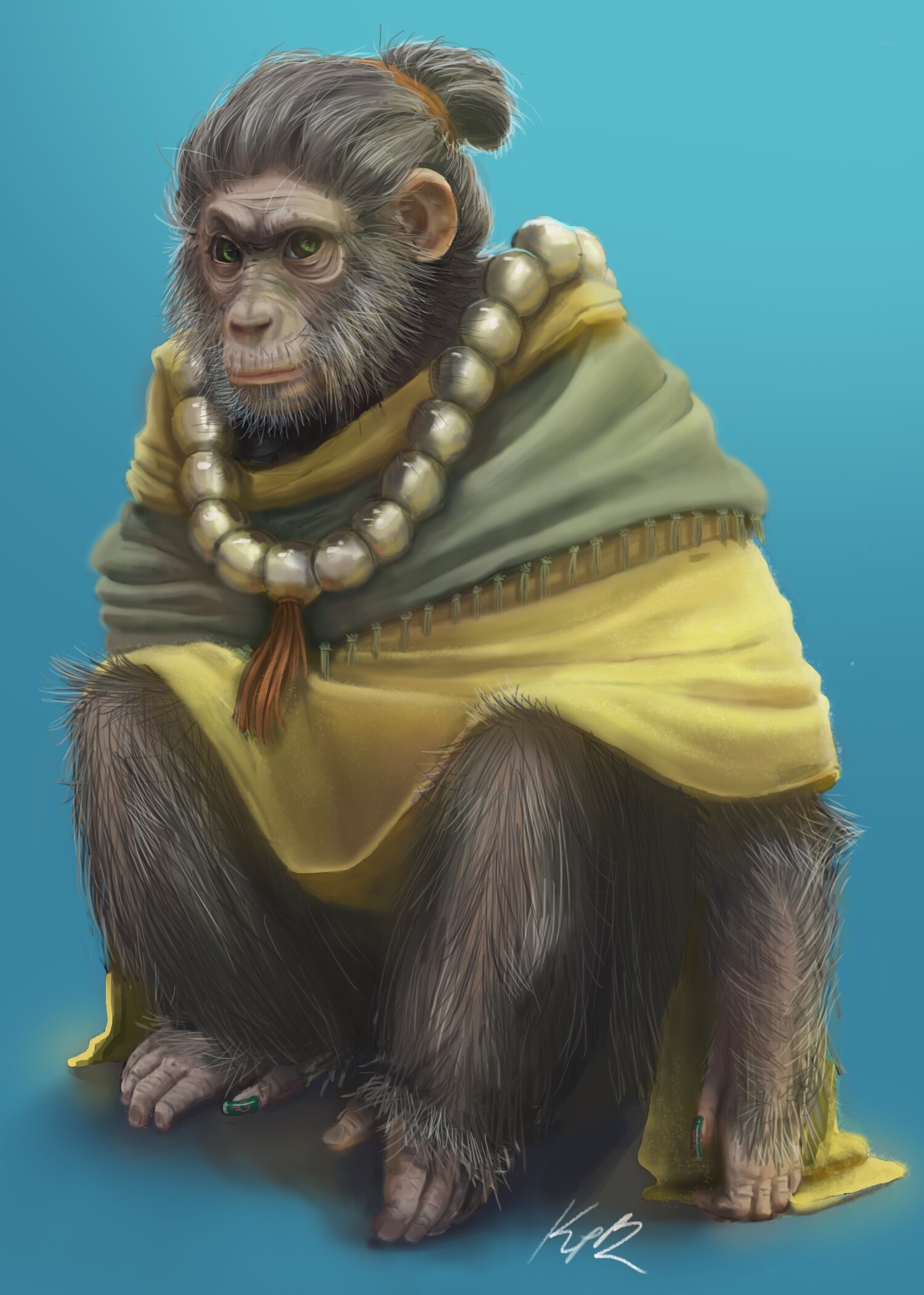 Kevin Barwick - Melon the Apeling Monk