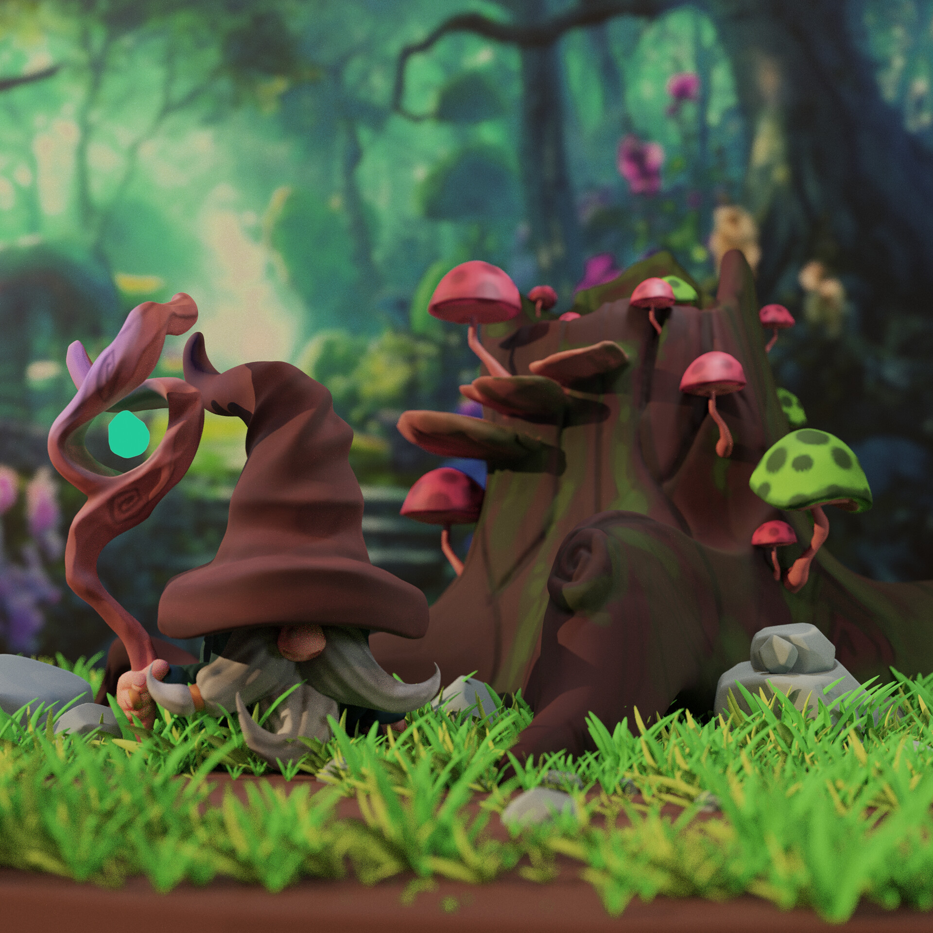 ArtStation - The Wizard Gnome