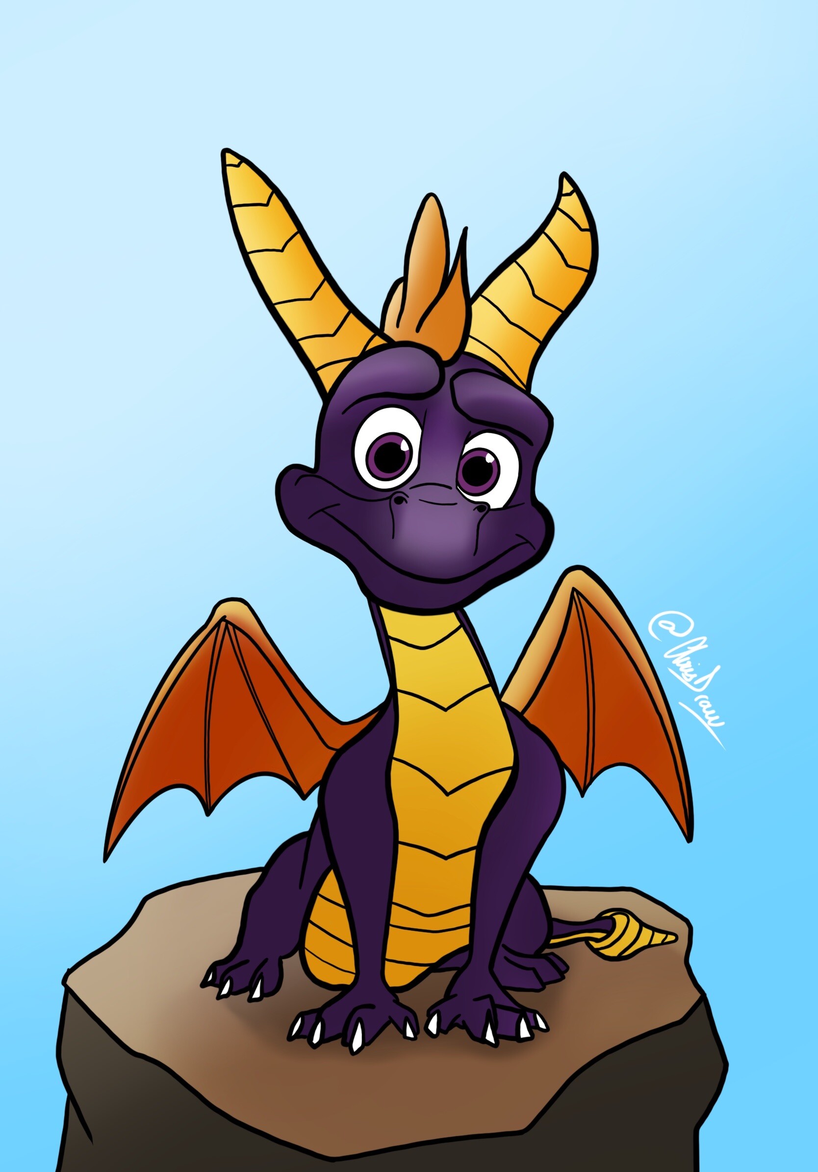 ArtStation - Spyro the Dragoon