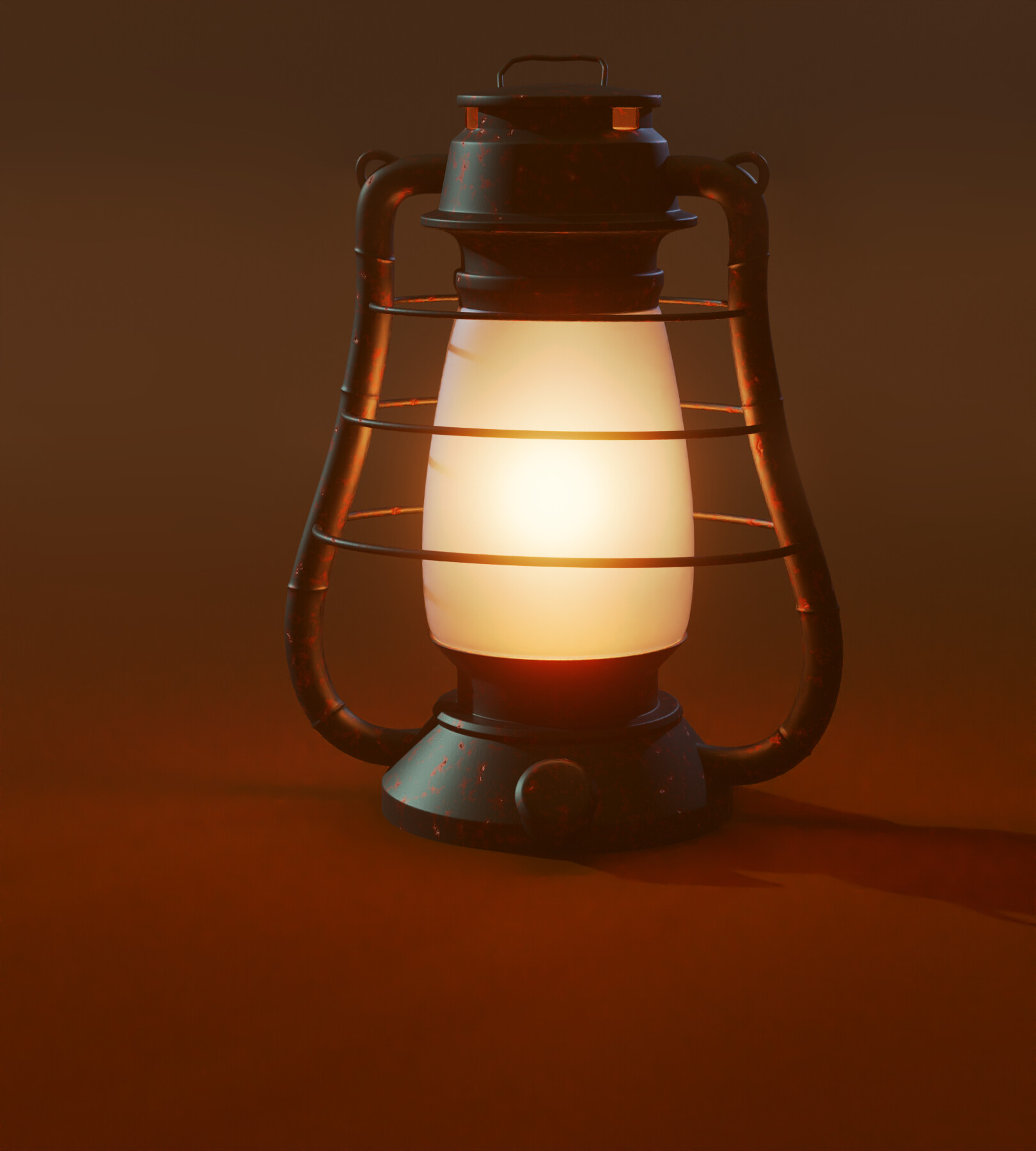 ArtStation - Oil Lamp study