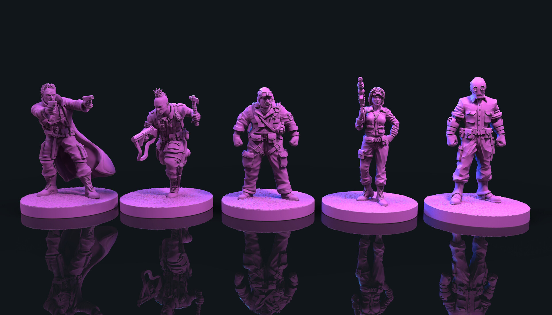 ArtStation - Top table Miniatures