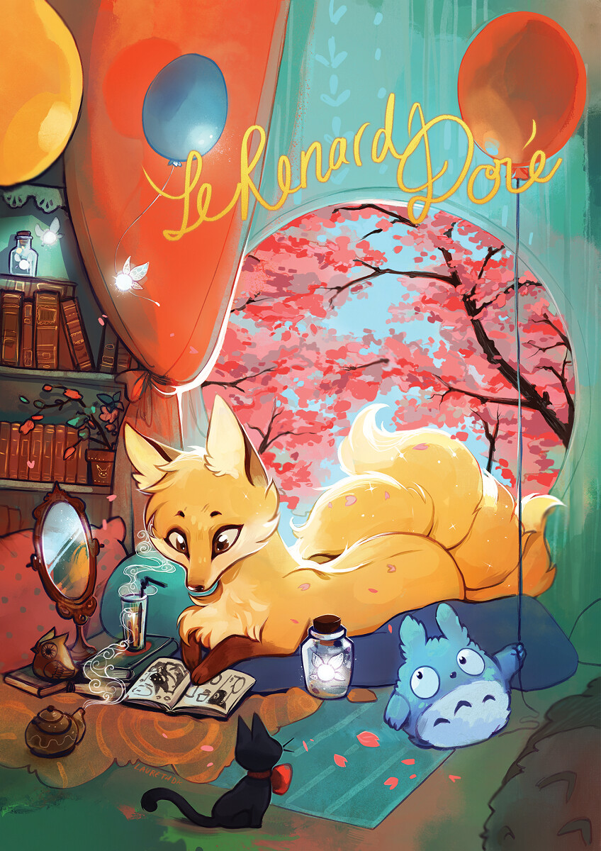 ArtStation - Le renard doré