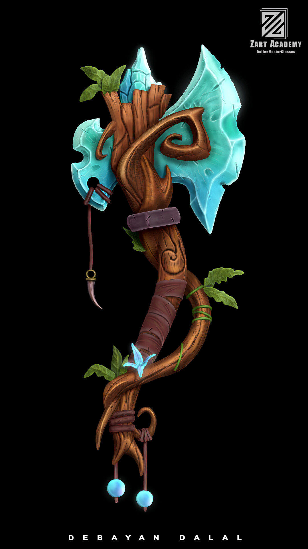 ArtStation - Stylized weapon
