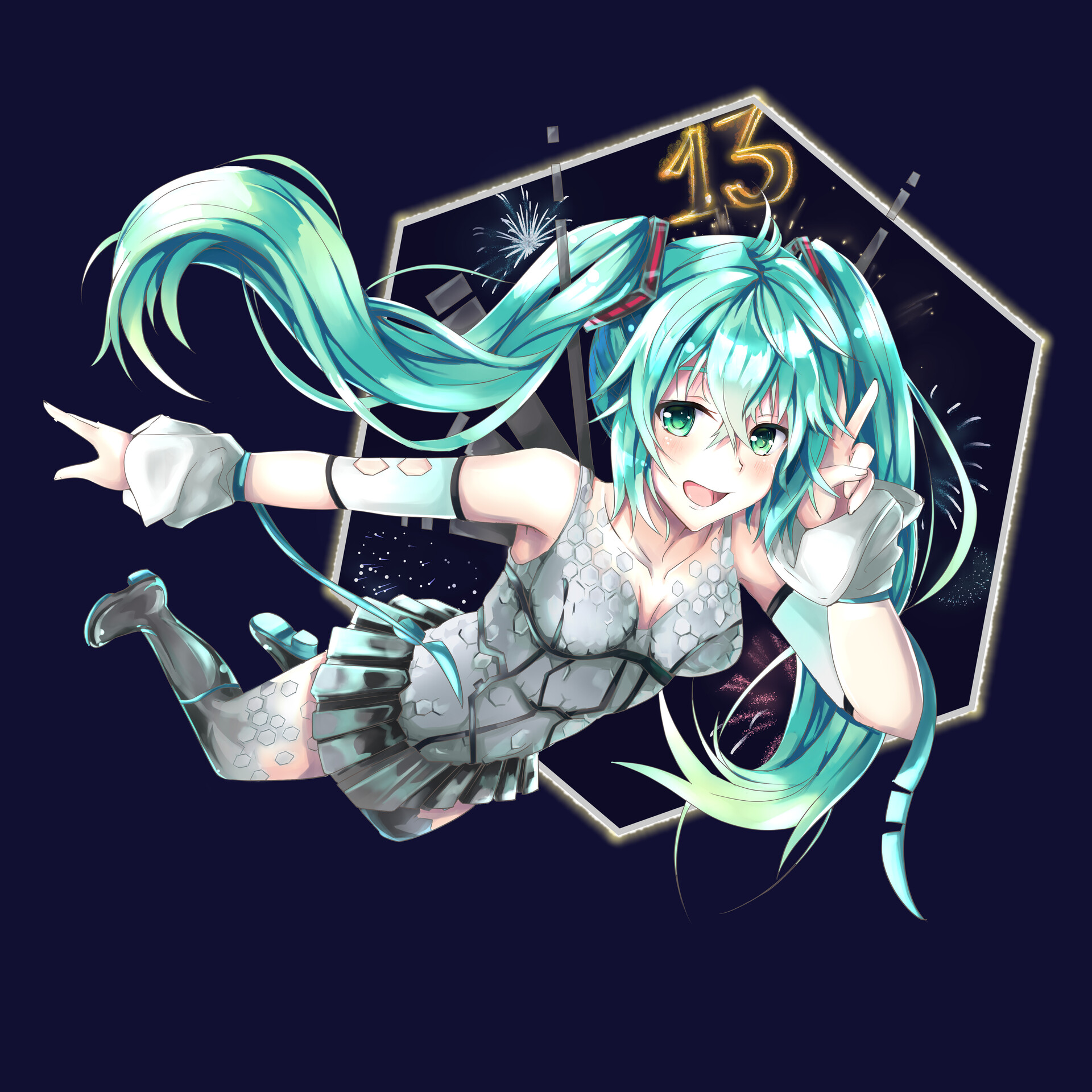 ArtStation - Illustration Miku Hatsune