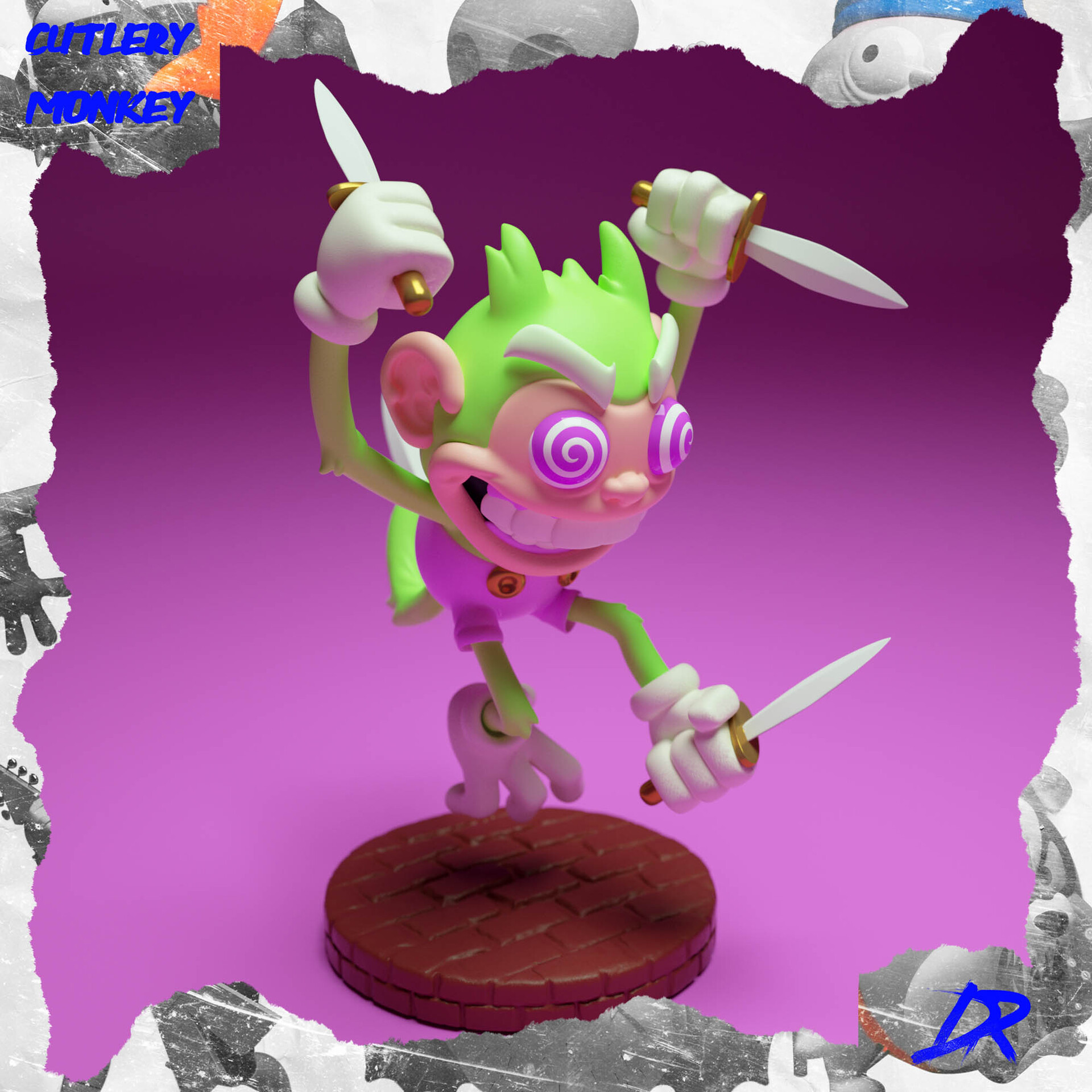 ArtStation - Cutlery Monkey