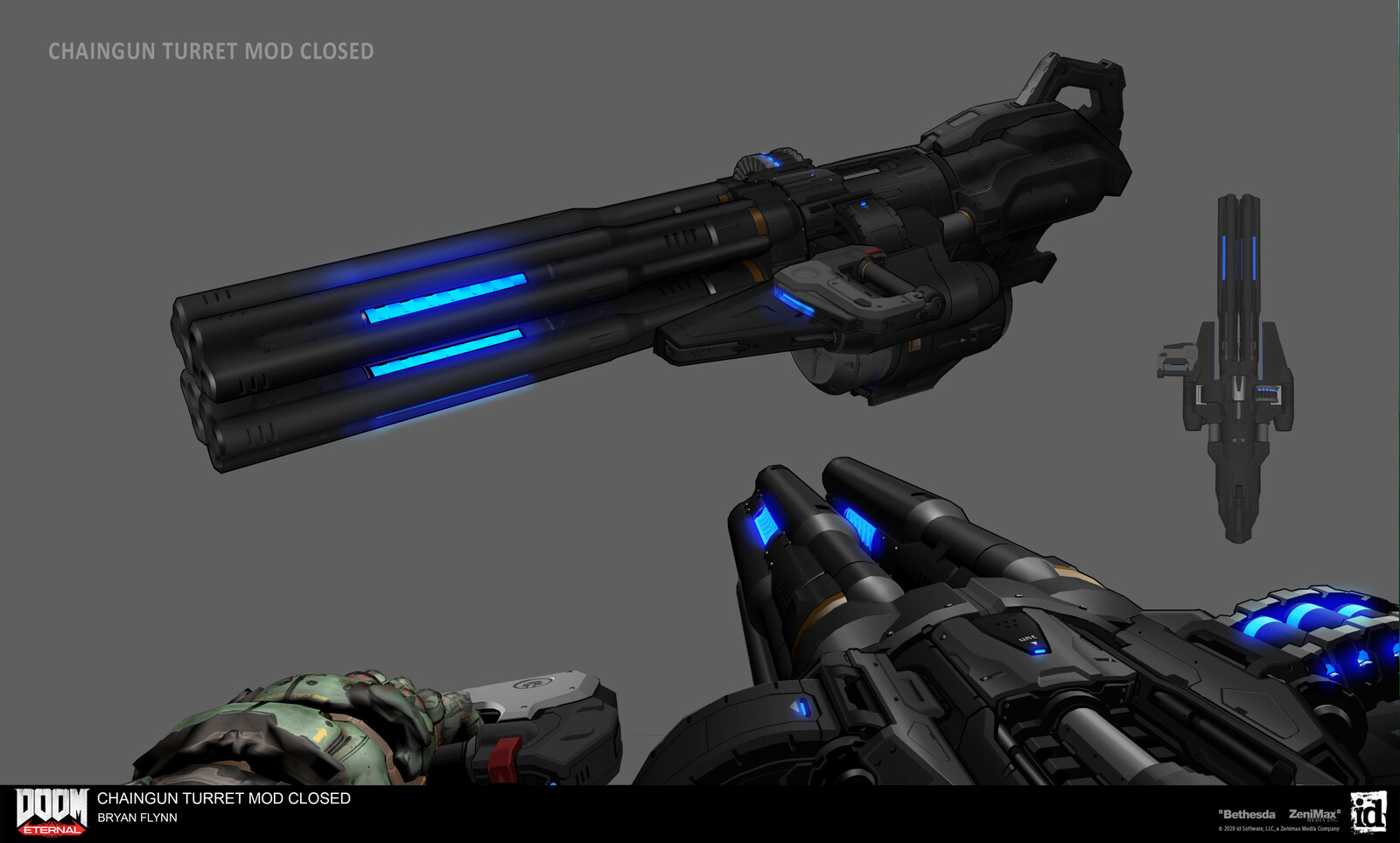 Bryan Flynn - Chaingun - Doom Eternal