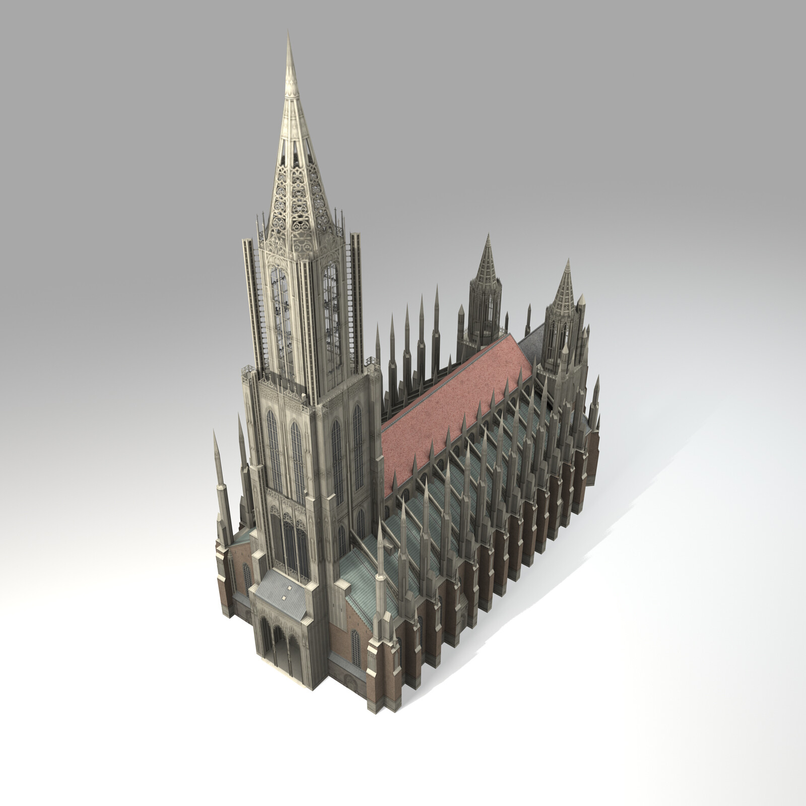 ArtStation - Low Poly buildings