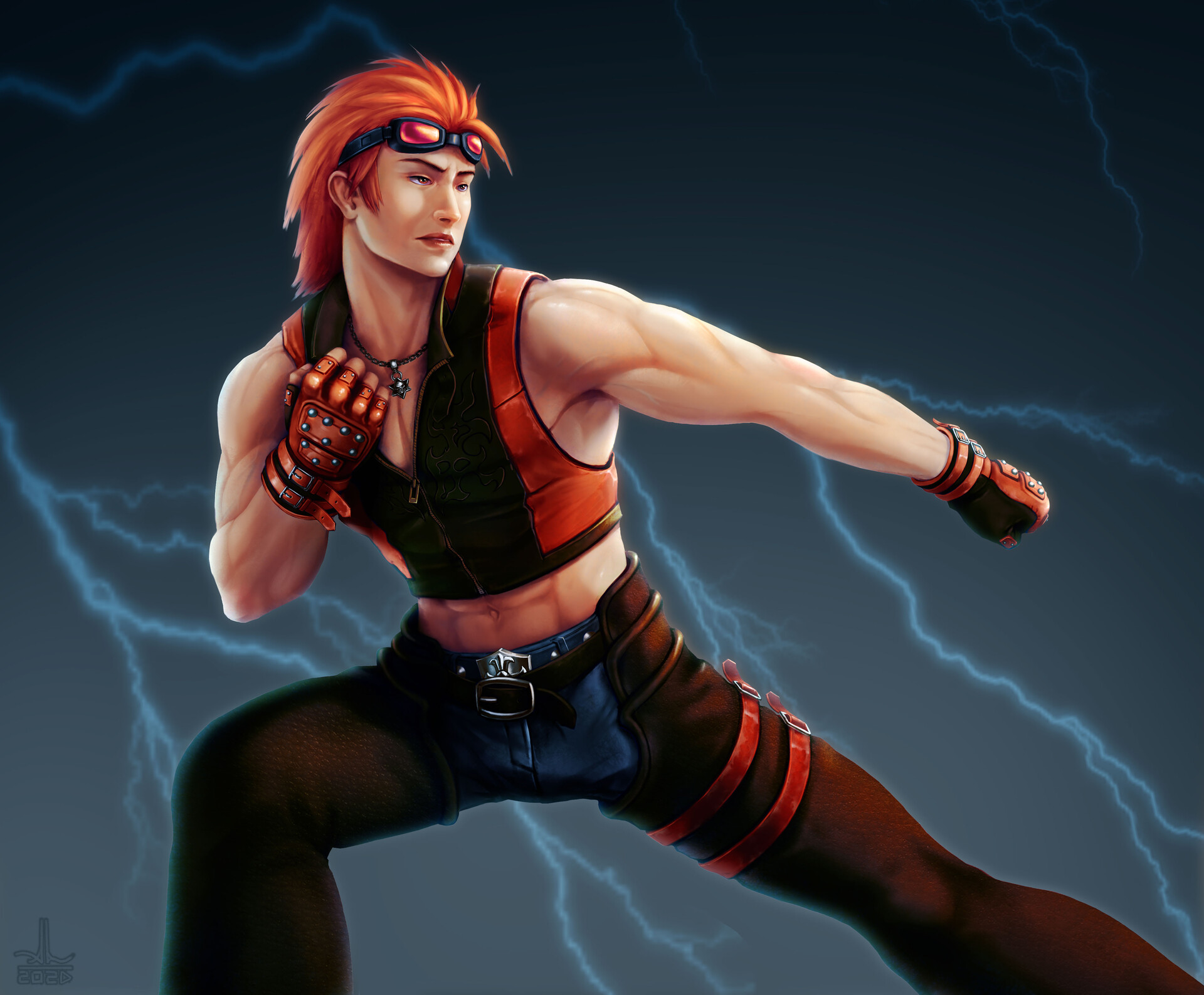 ArtStation - Hwoarang from Tekken 7
