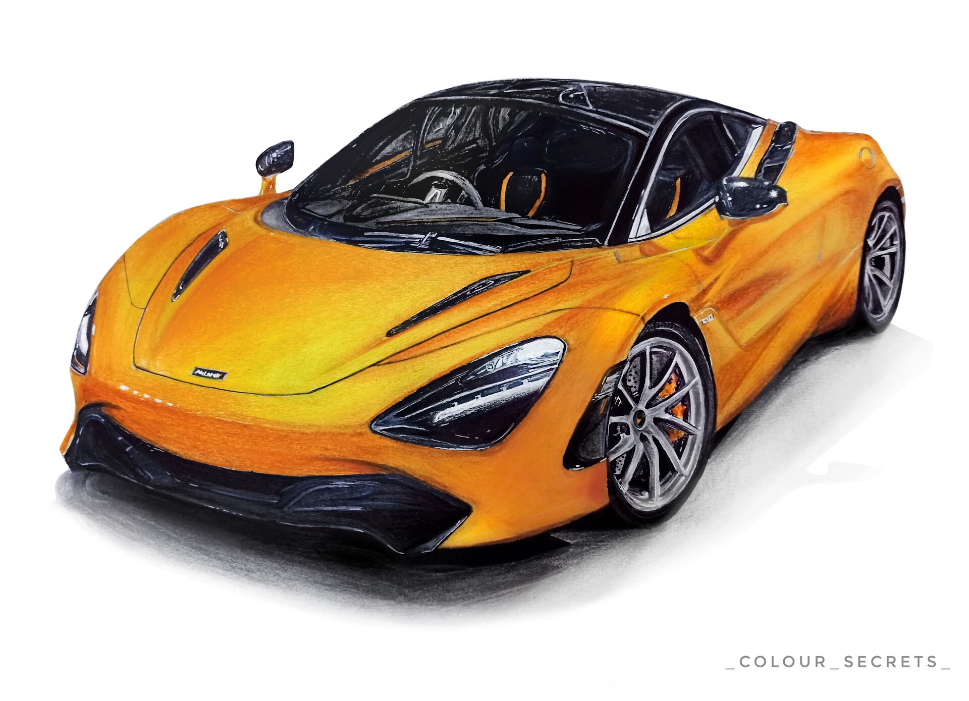 how to draw detailed car