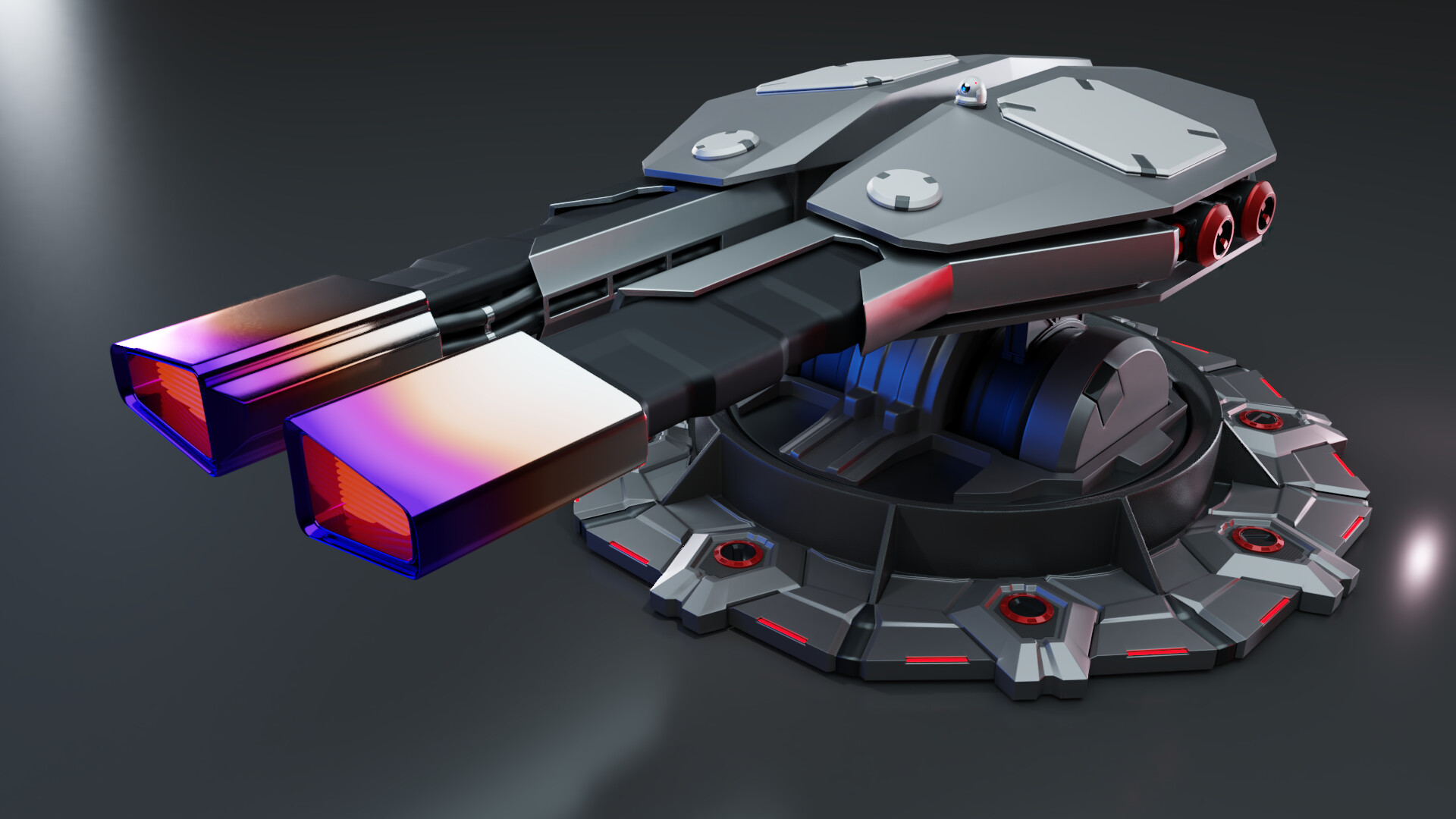 ArtStation - Energy Beam Turret