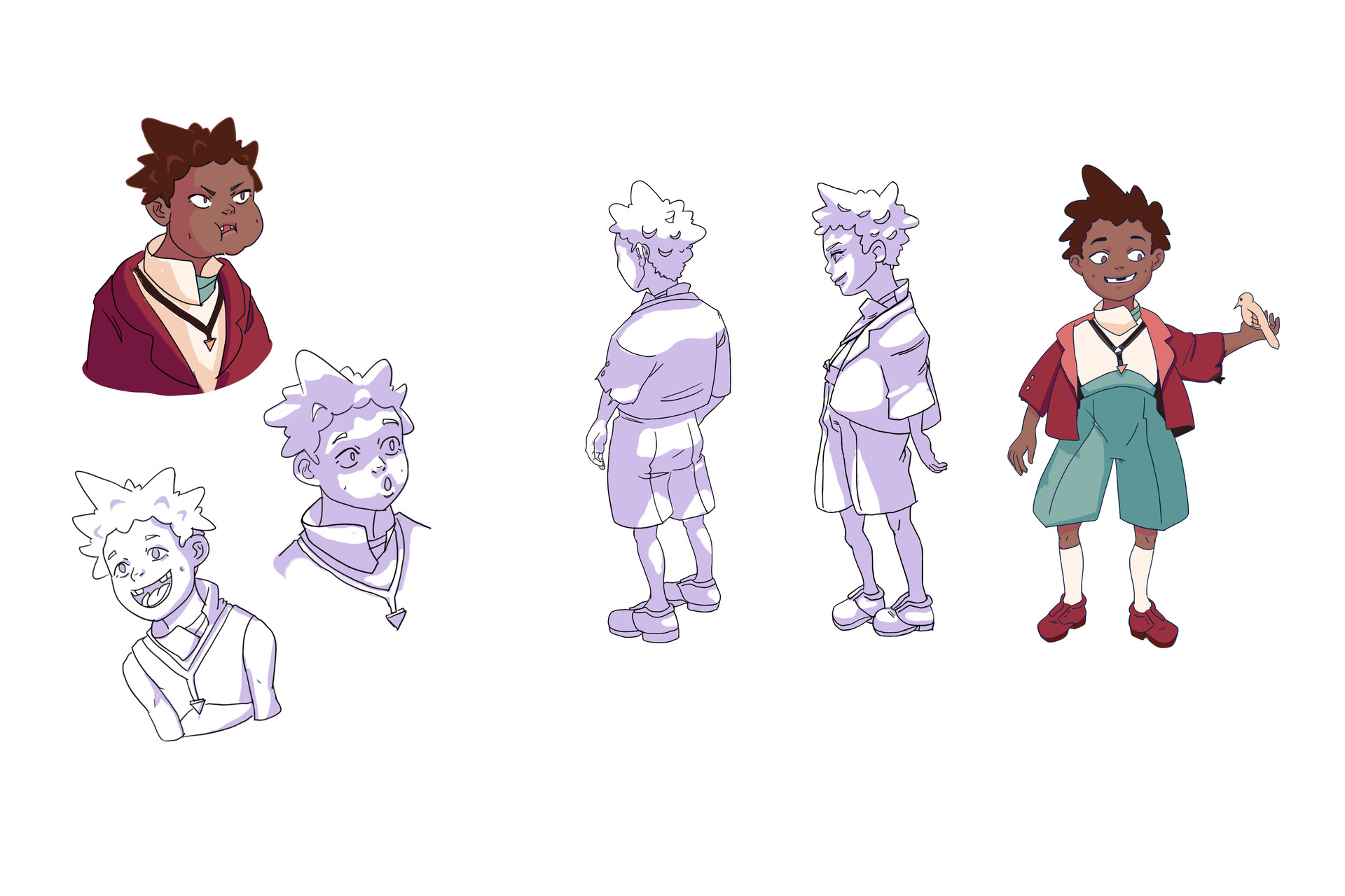 ArtStation - Kit Character Sheet