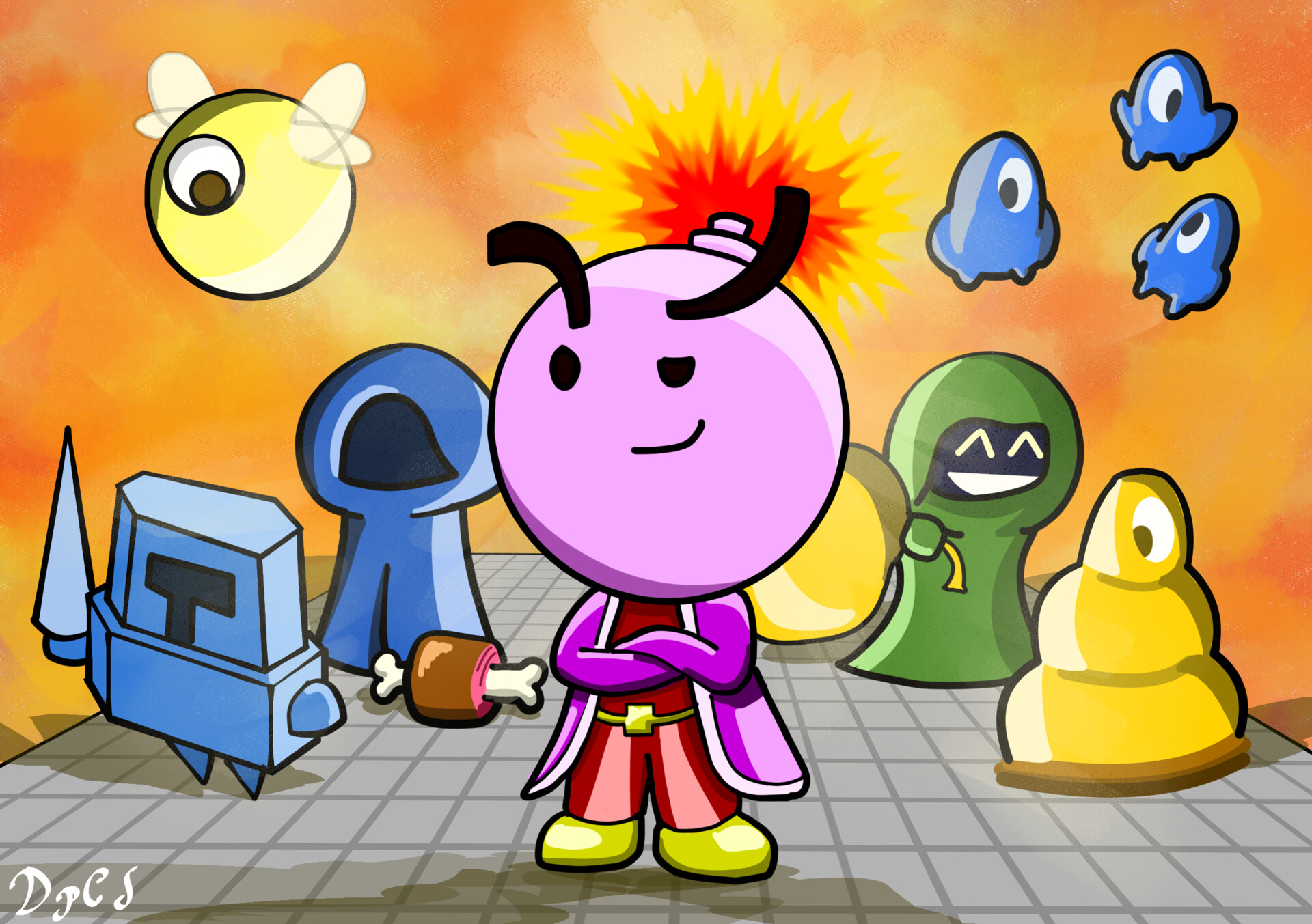 ArtStation - Bombhead - Crew Photo