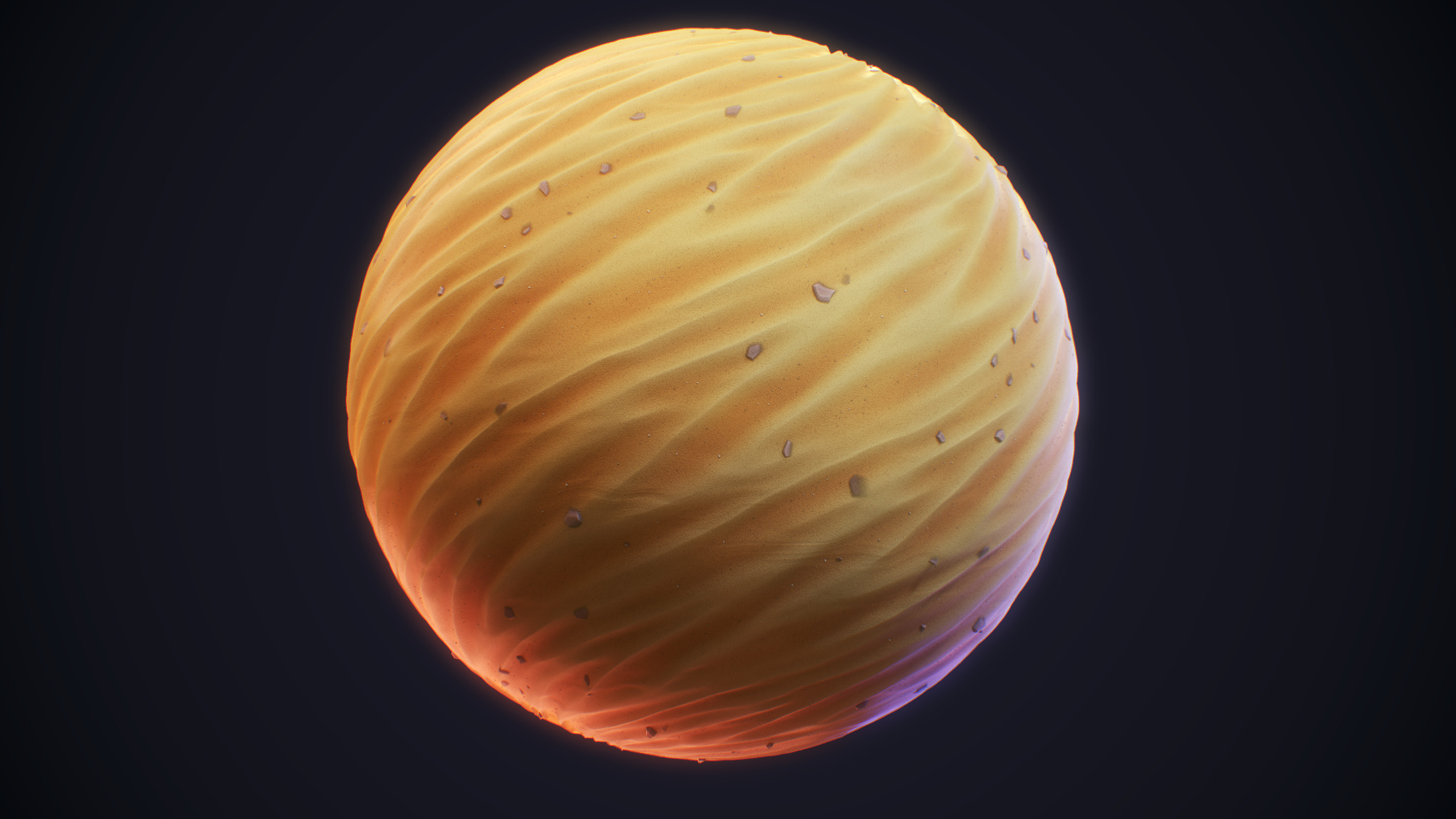 Yunus Kılıç 3D Artist - Stylized Sand Material %100SD