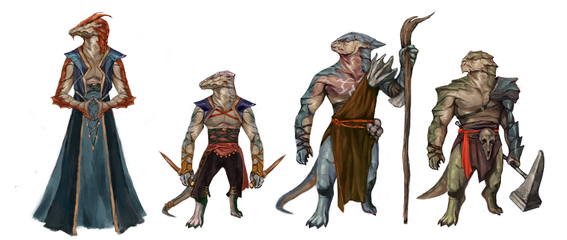 ArtStation - Lizard Folk