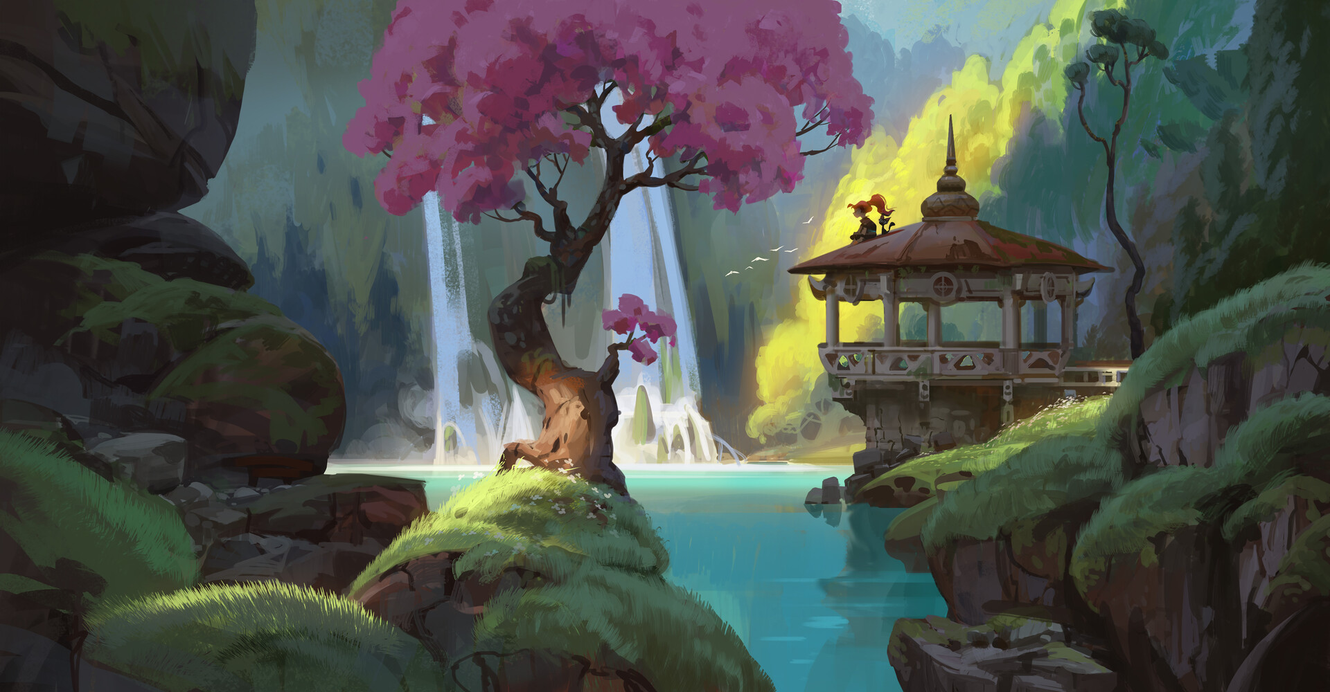 ArtStation - Secret pavilion