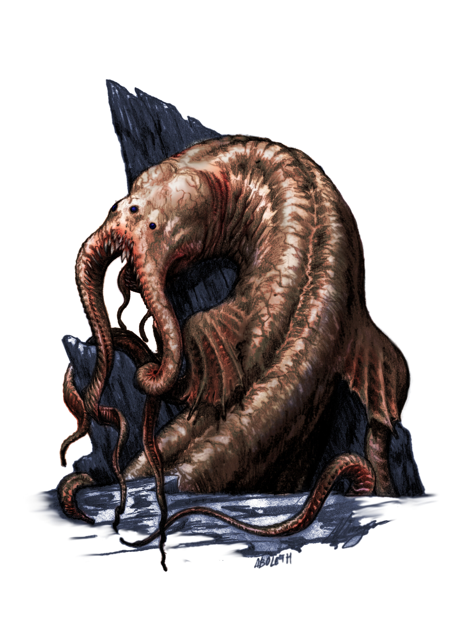 ArtStation - D&D : Aboleth