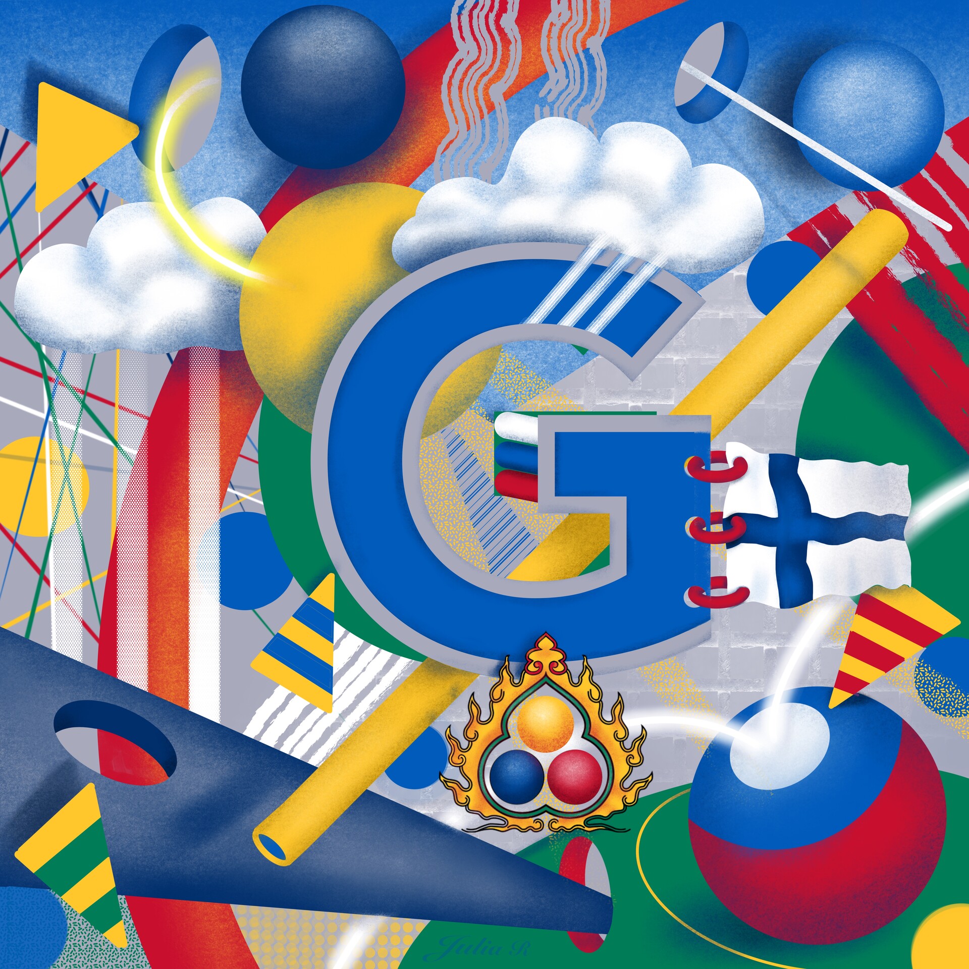 ArtStation - Letter G