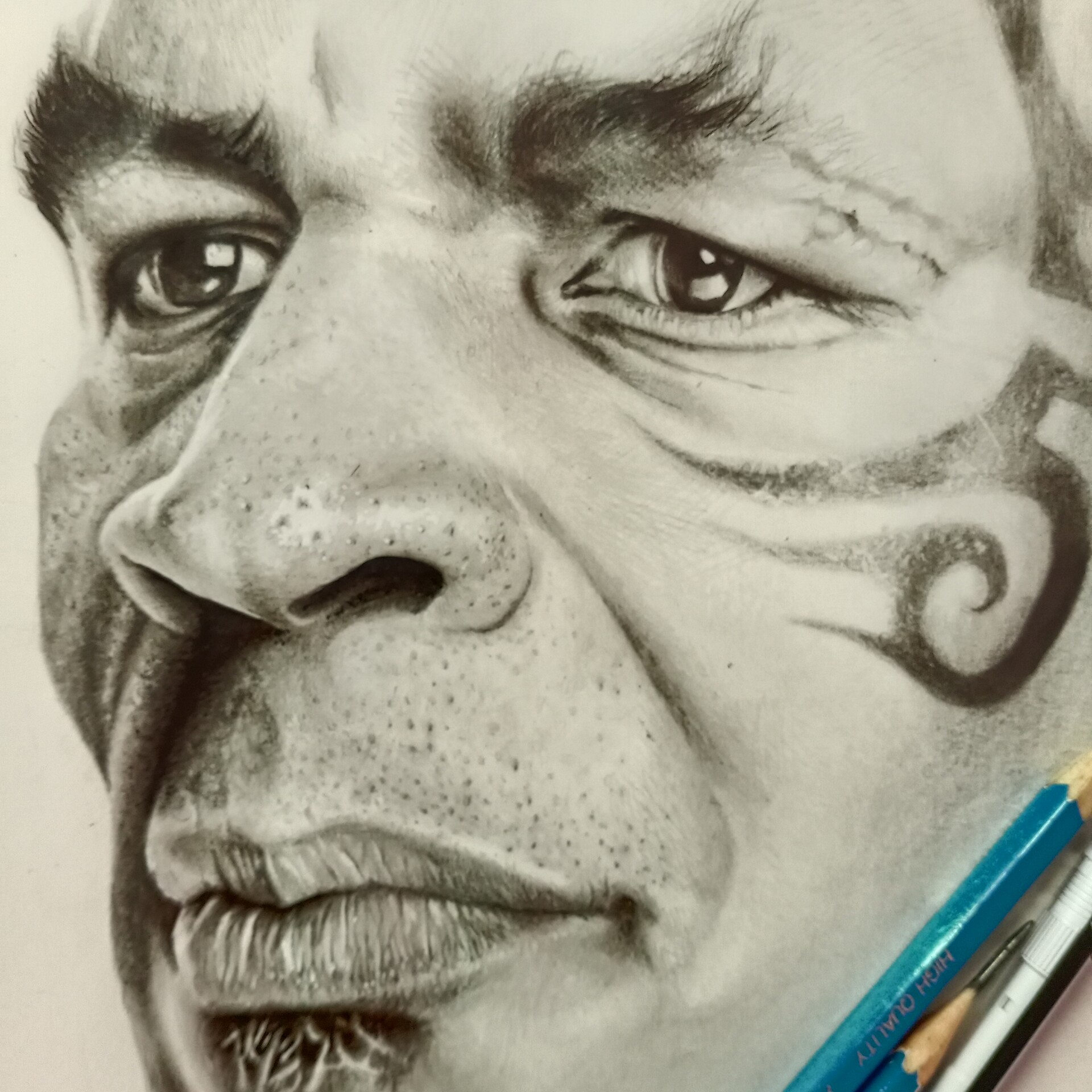 ArtStation - Pencil portrait