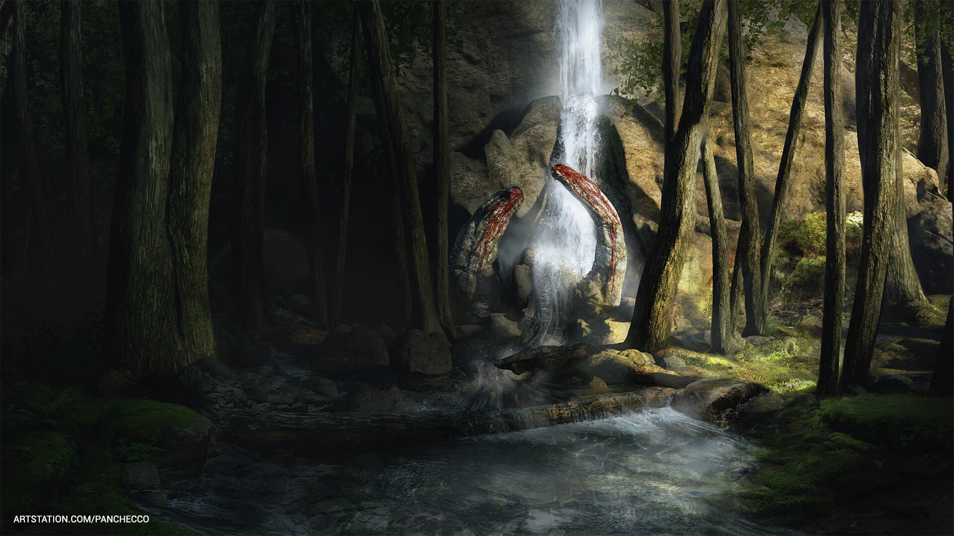 ArtStation - Bleeding Rocks