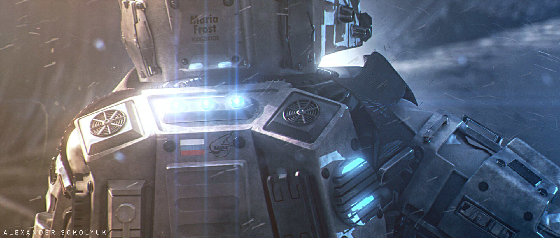 Alexander Sokolyuk - Maria Frost on the Titan's Cost