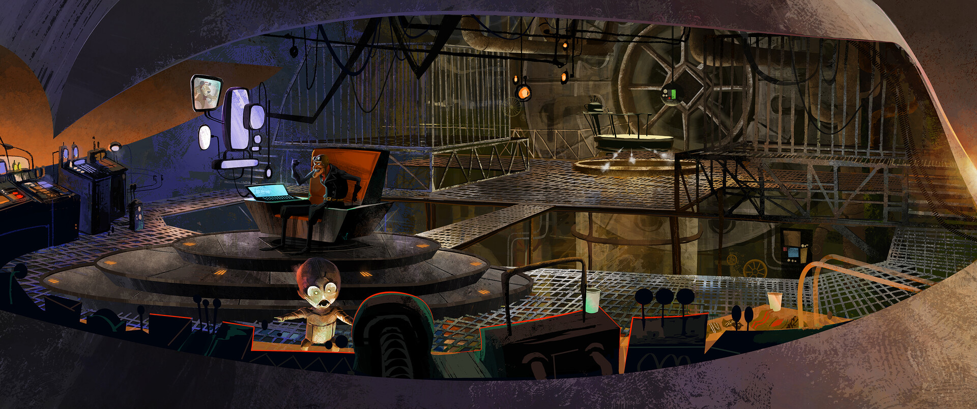 August Hall - Concept Art