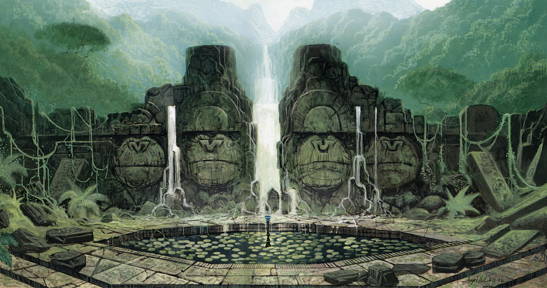 August Hall - Concept Art