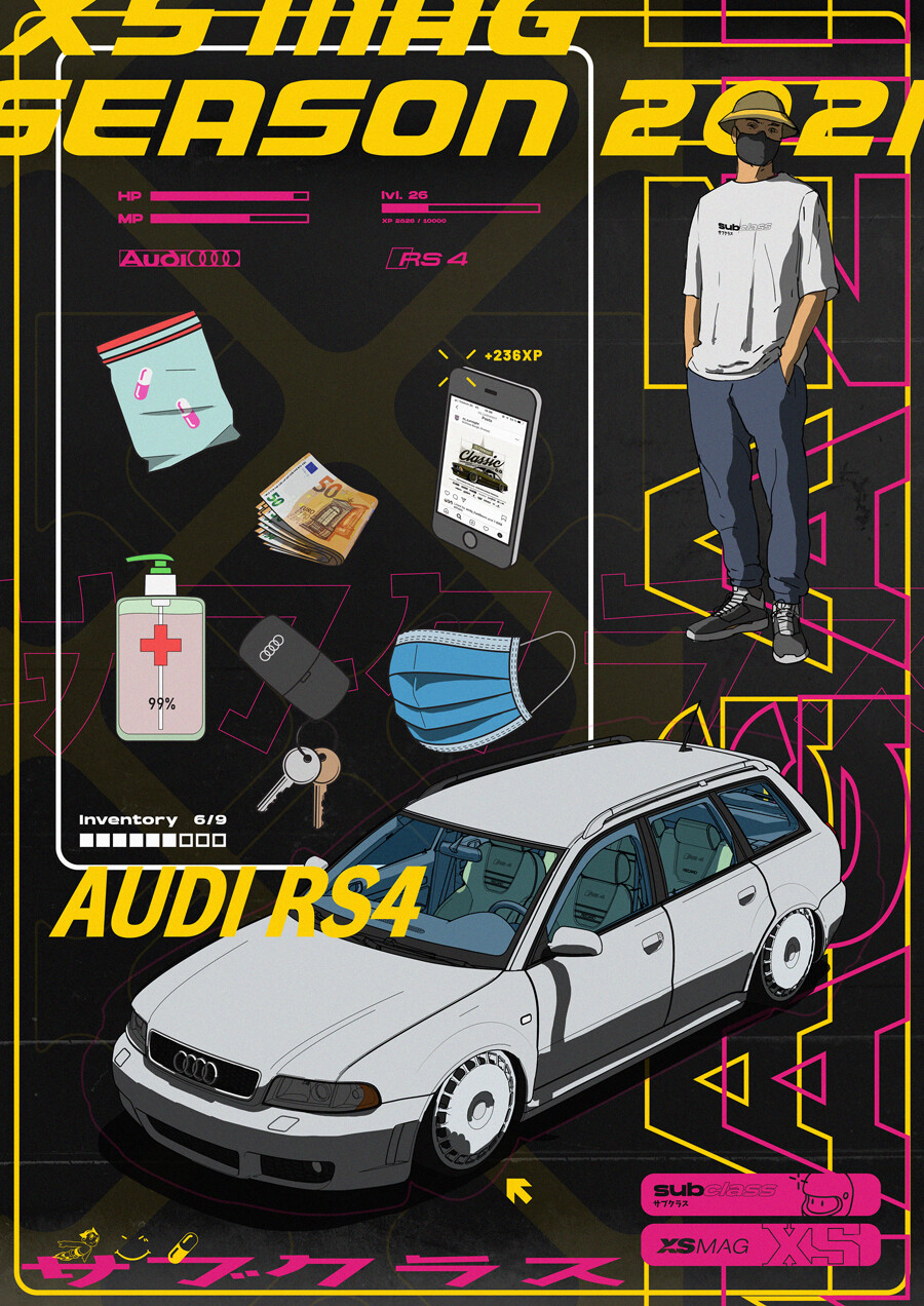 subclas s - XS MAG illustratiion