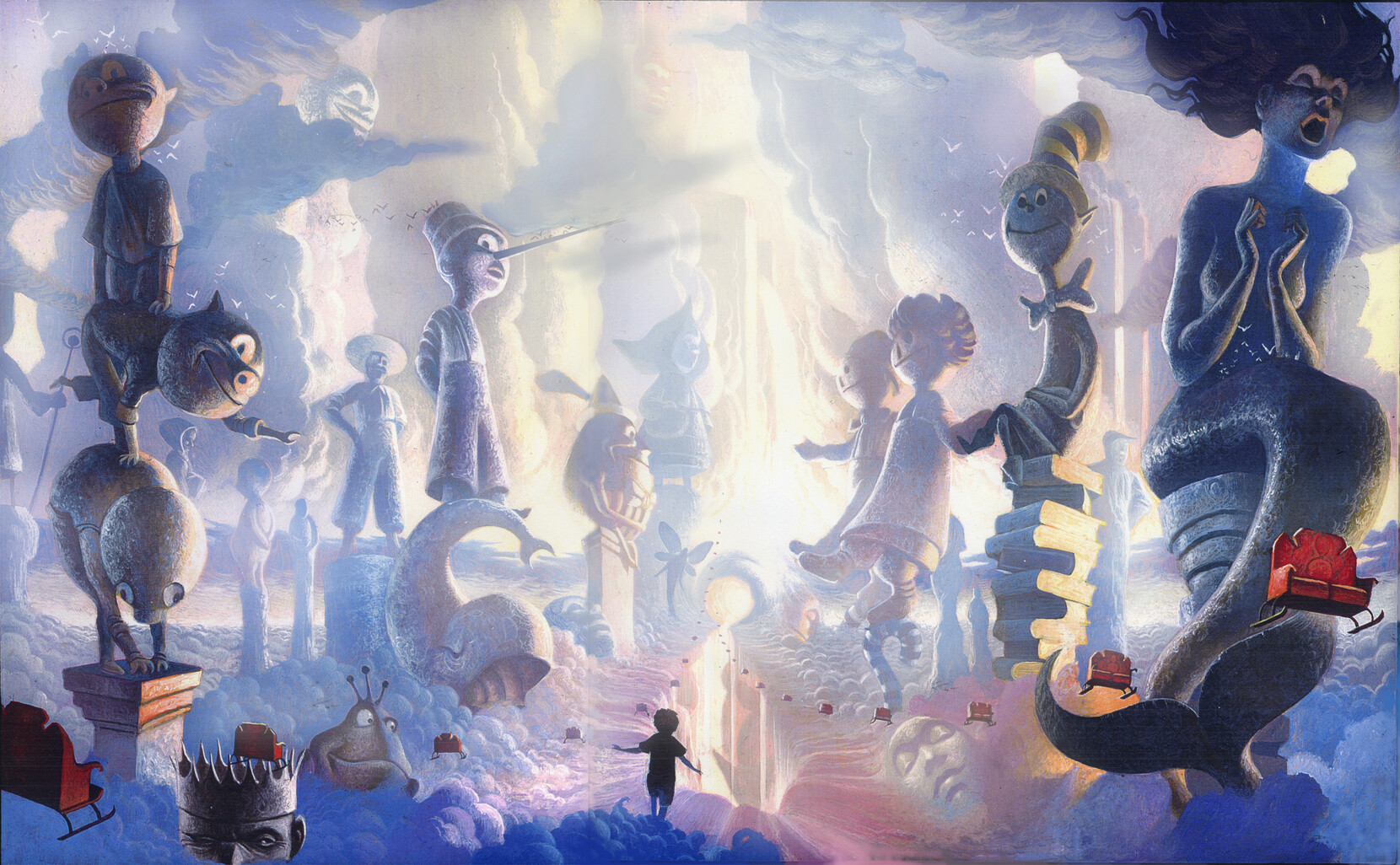 August Hall - Concept Art