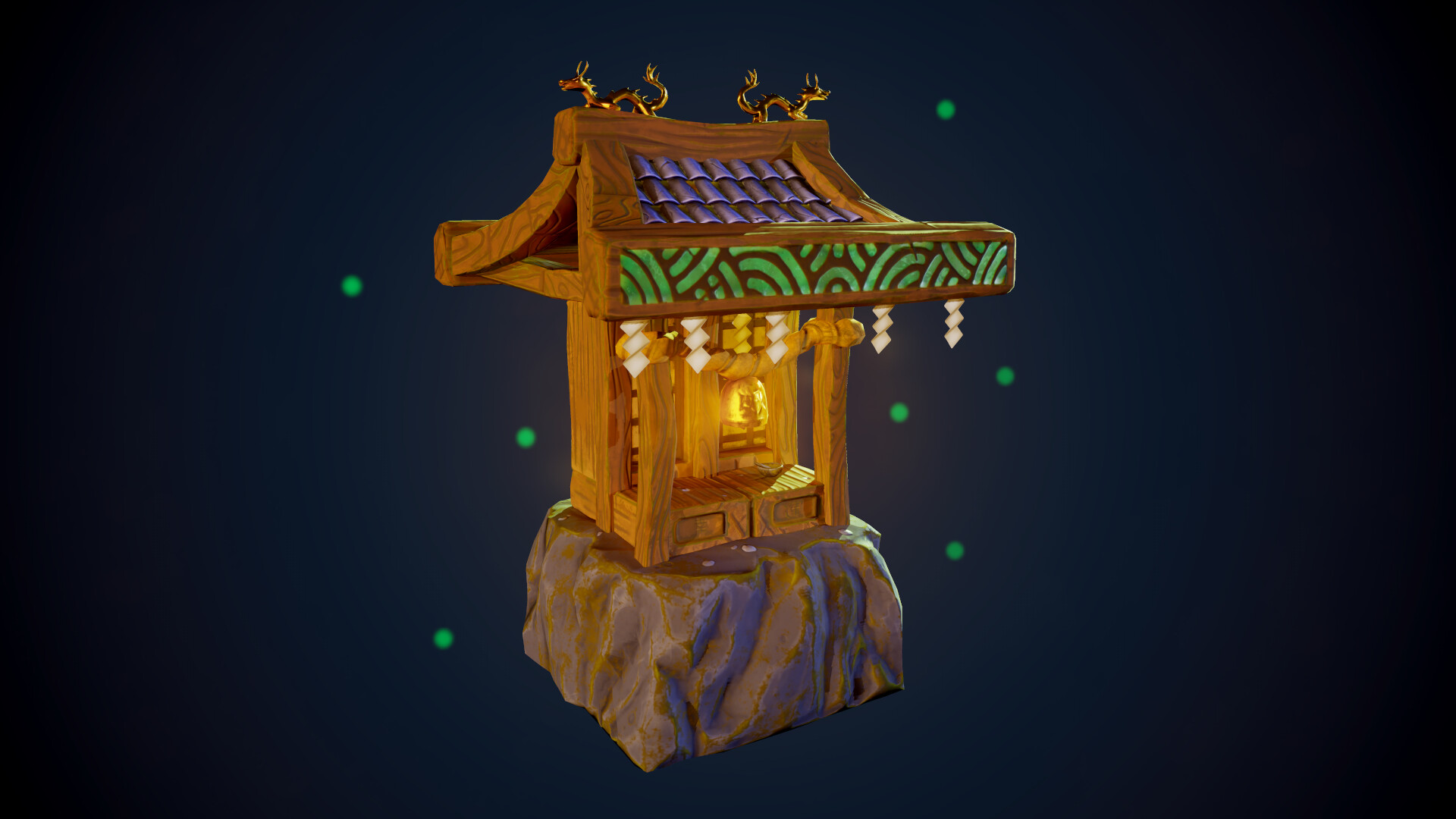 ArtStation - Japanese Shinto Shrine