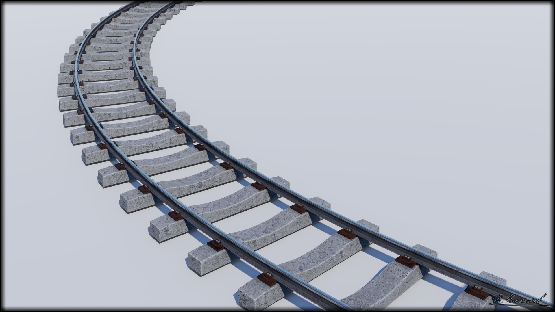 ArtStation - Train rail tool