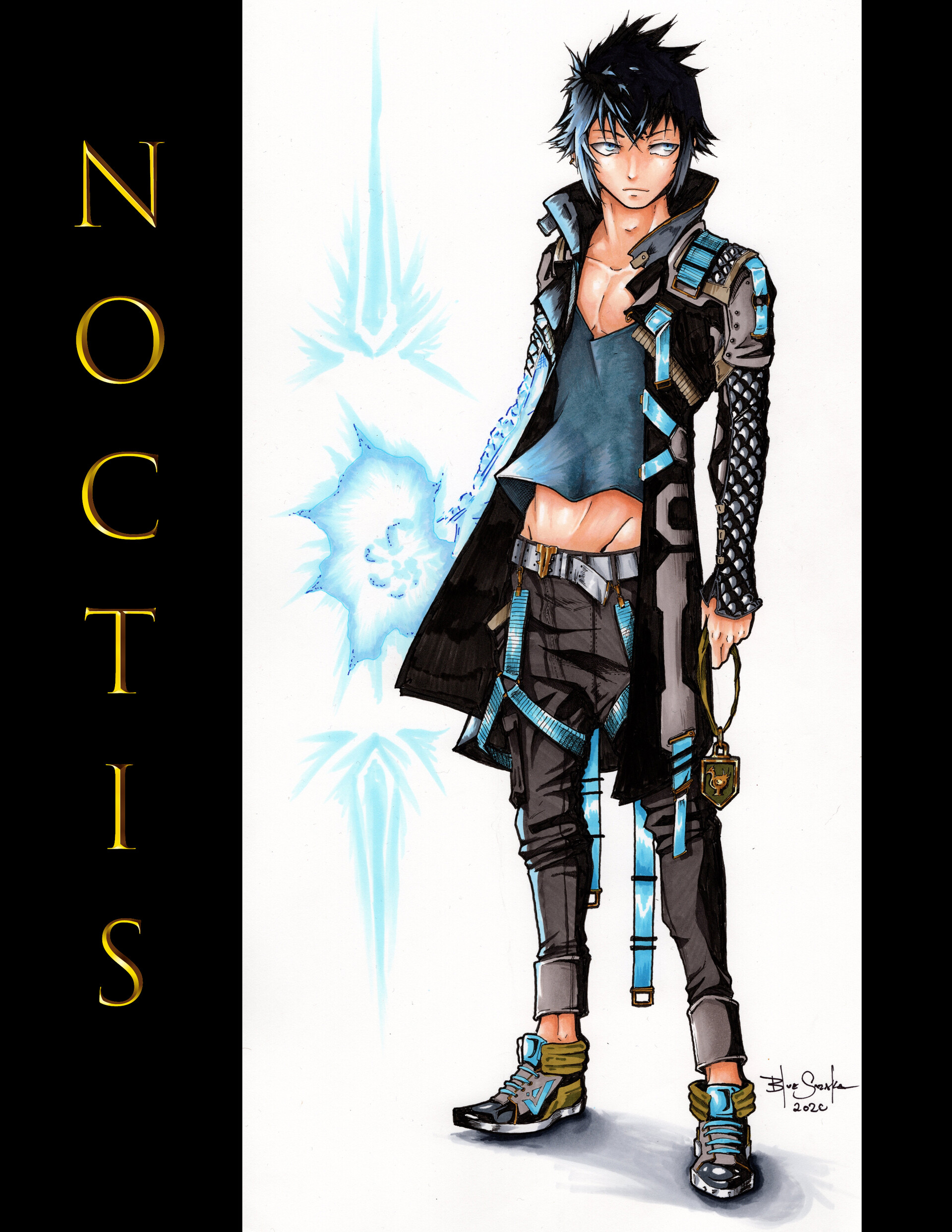 ArtStation - Noctis FF15 - Cyberpunk