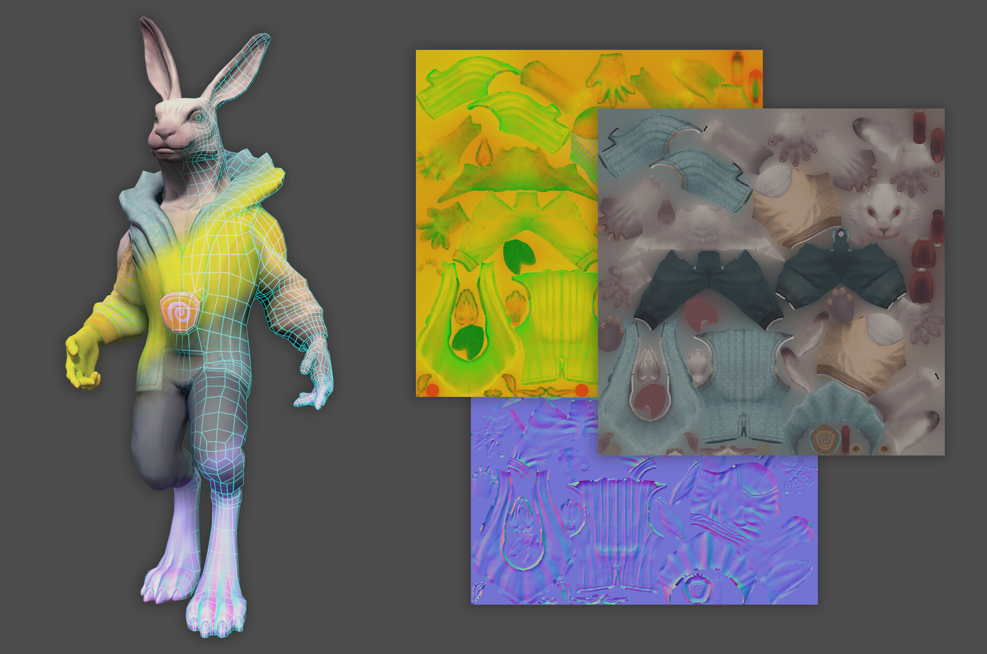 Sasha Inkly - Rabbit - Game Character