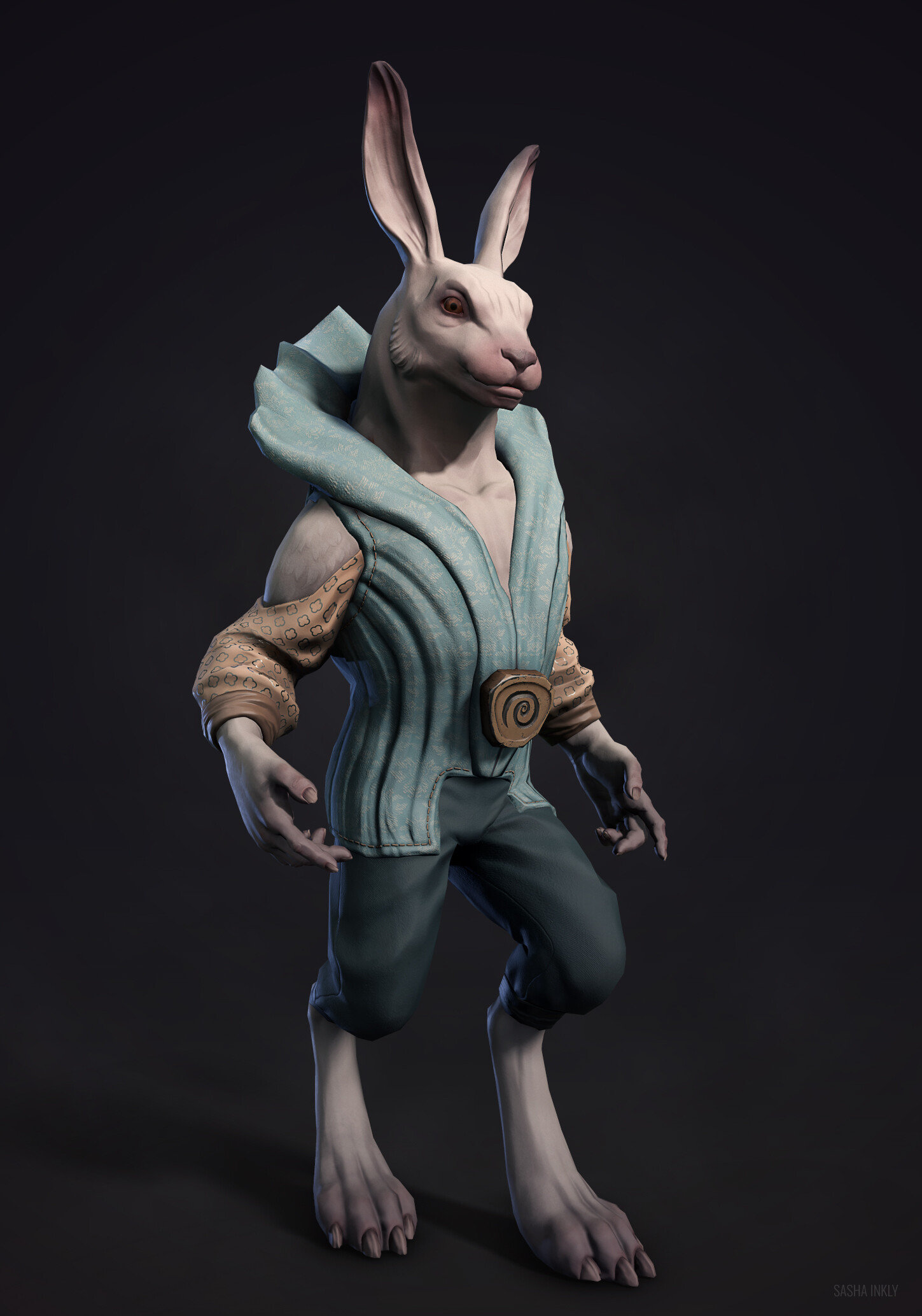 Sasha Inkly - Rabbit - Game Character