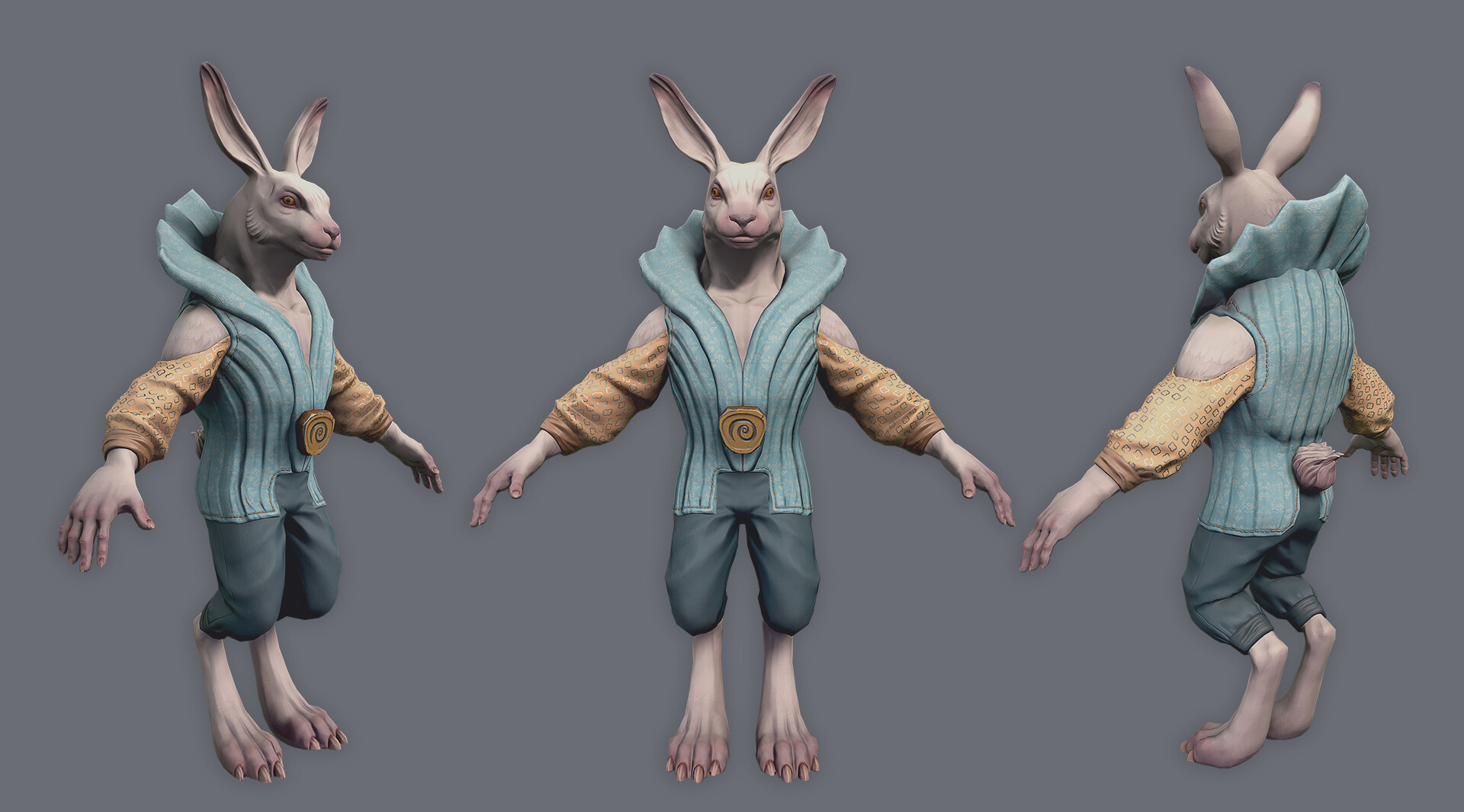 Sasha Inkly - Rabbit - Game Character