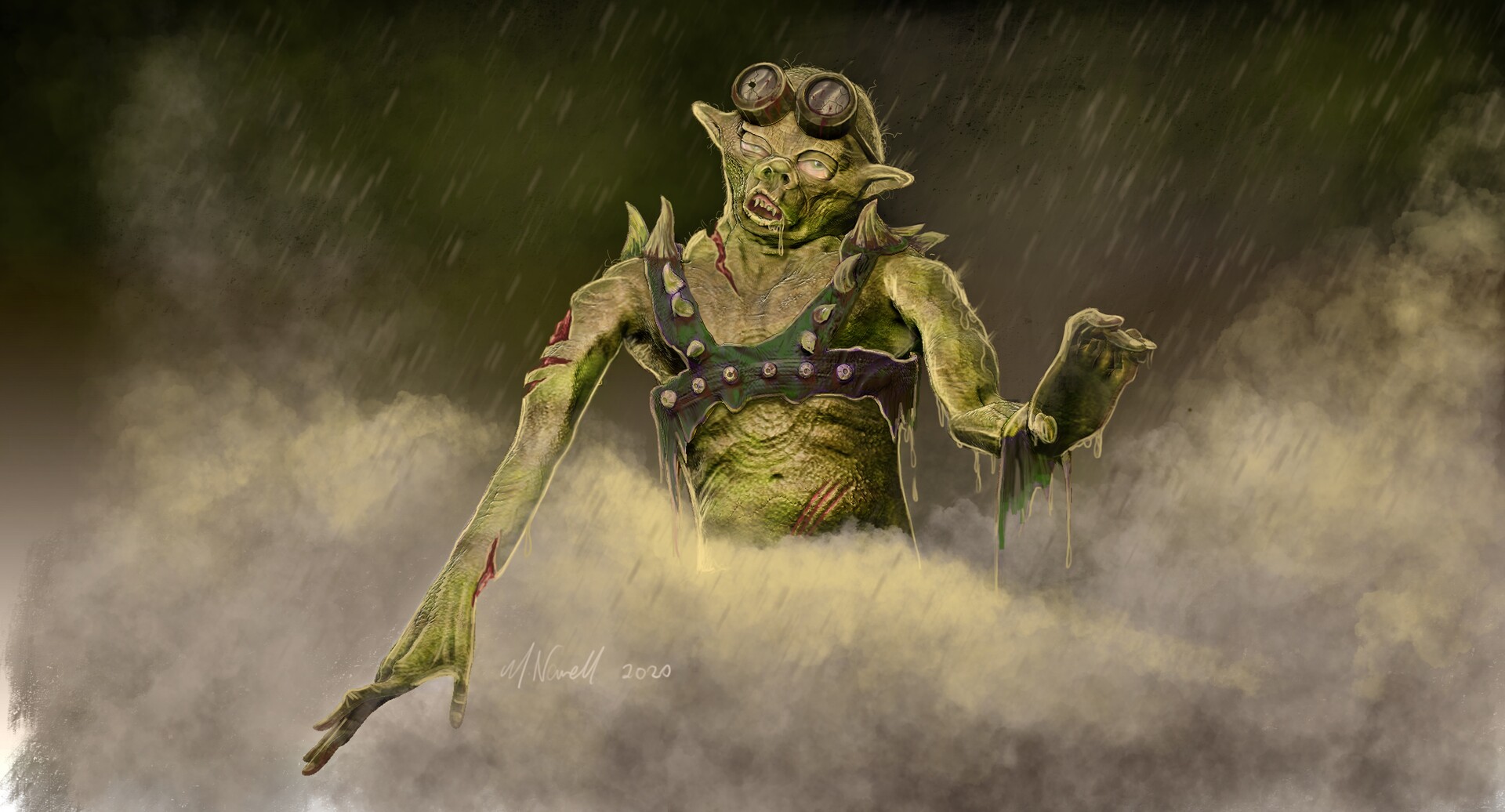 ArtStation - Bat Monster - Character design