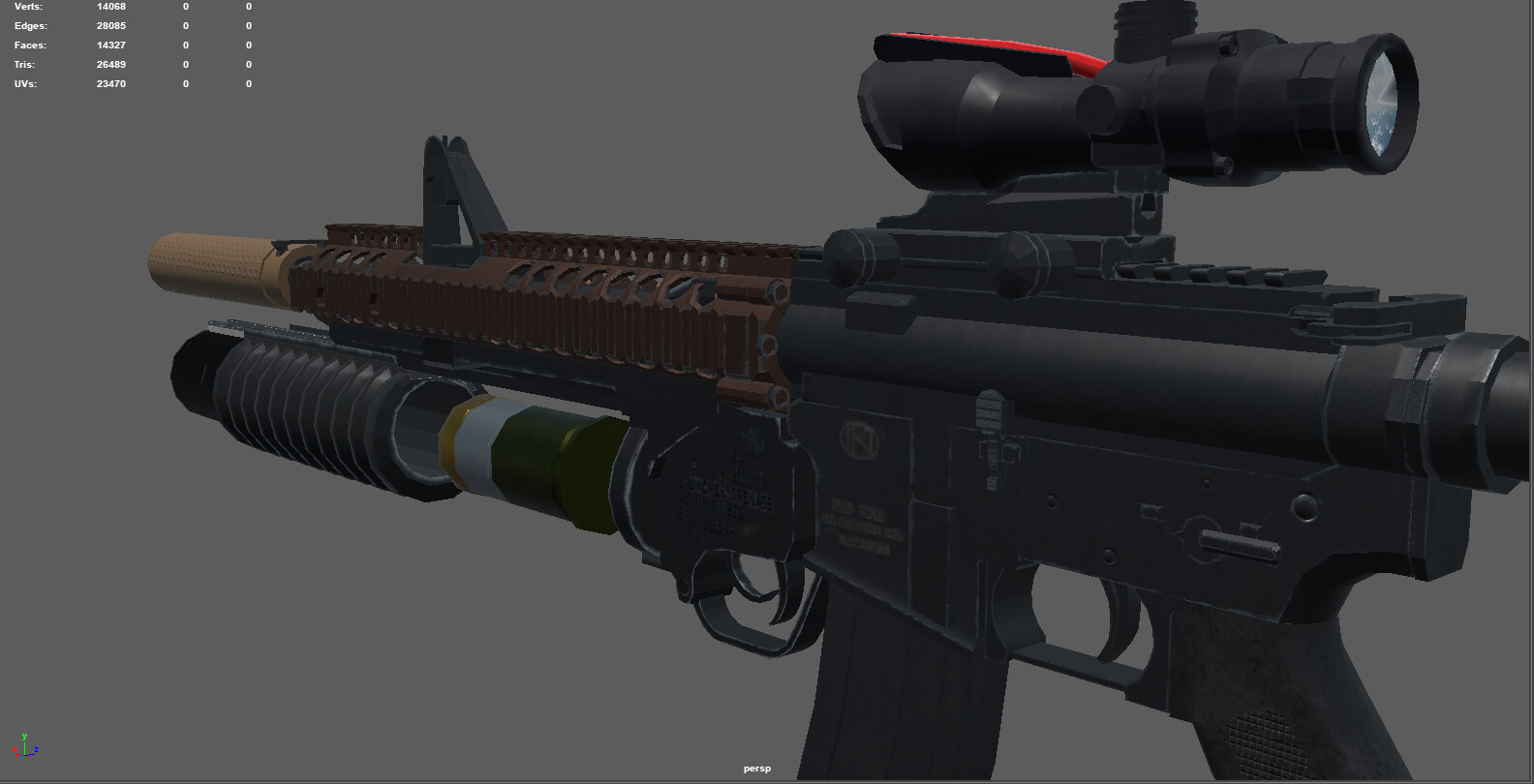 Ong Chee Yee - M4A1 SOPMOD BLOCK II