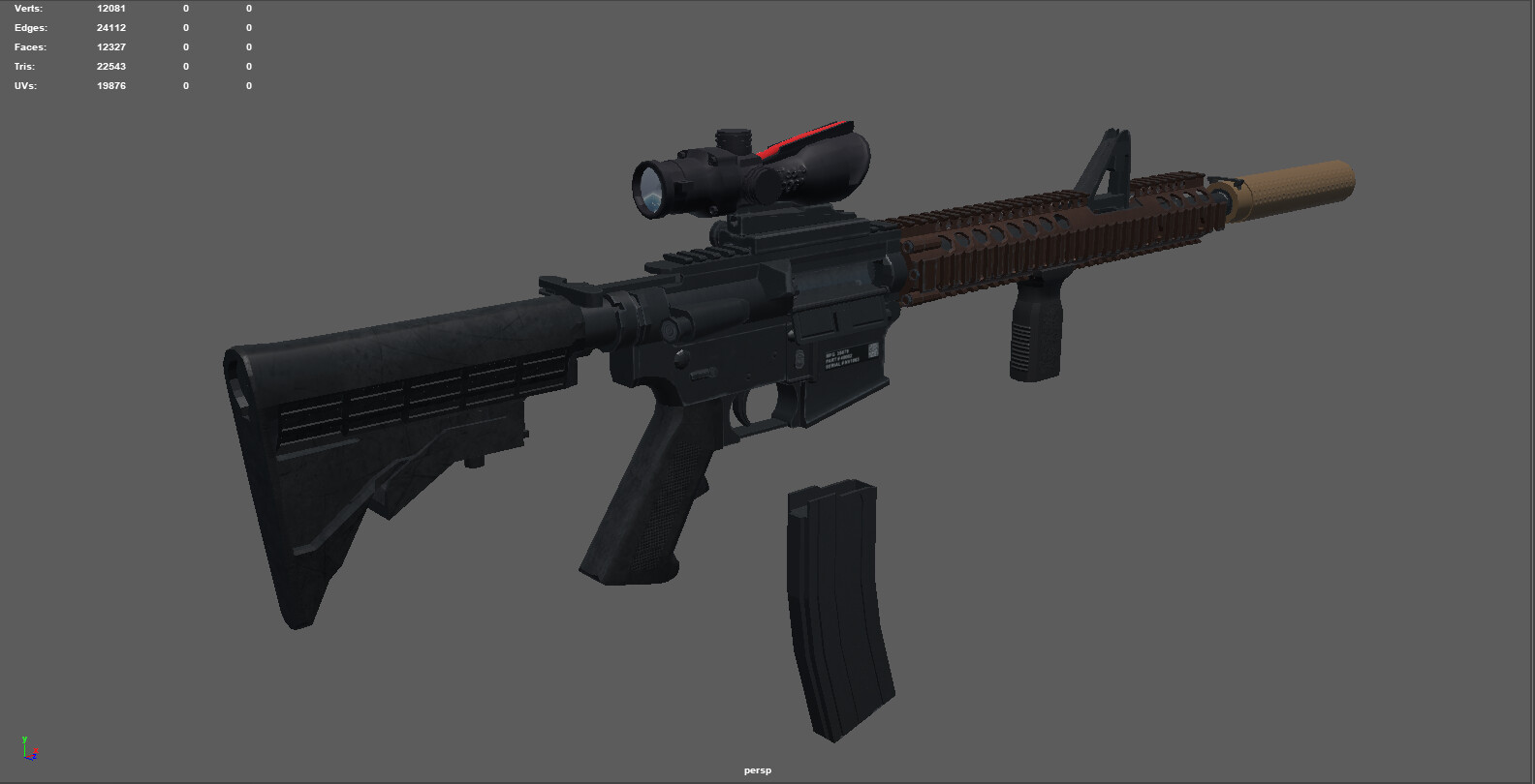 Ong Chee Yee - M4A1 SOPMOD BLOCK II