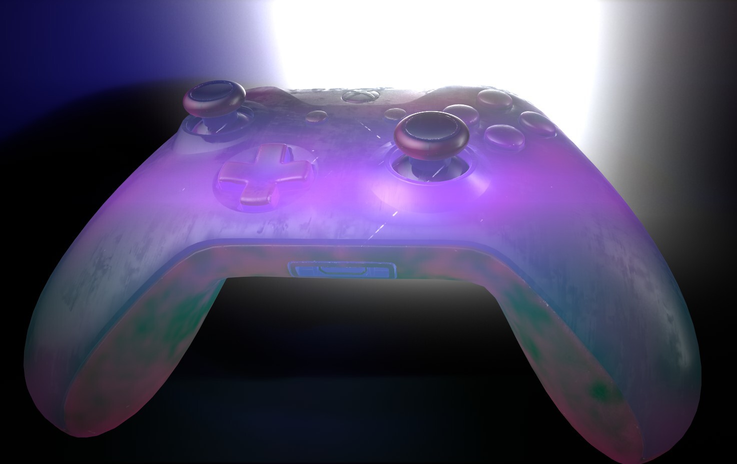 ArtStation - Psychedelic XBOX Controller