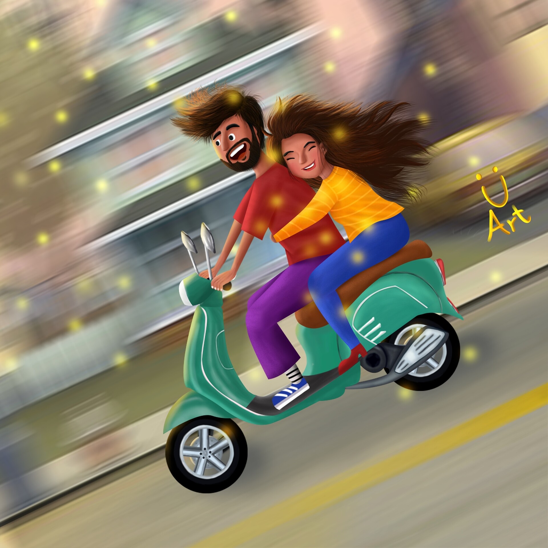 ArtStation - Road trip