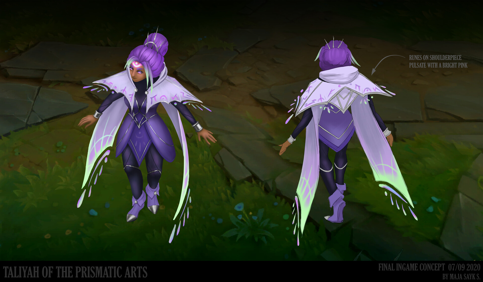 ArtStation - Taliyah of the Prismatic Arts [League of Legends]