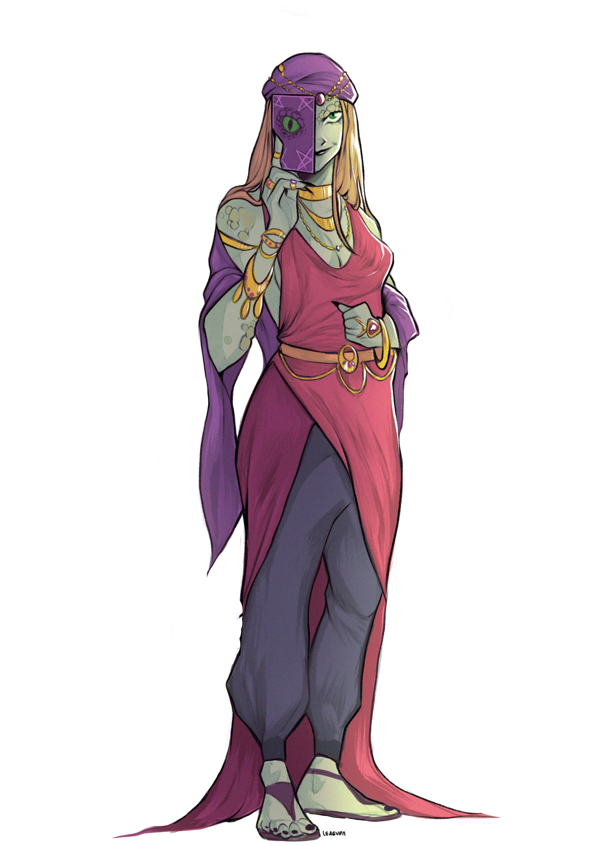 ArtStation - Lady Cloaca (20D20 WATERDEEP CHARACTER DESIGN)