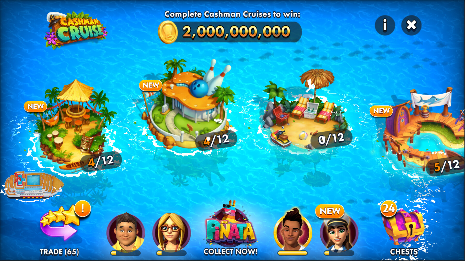 Fernando Urquijo - Feature: Cashman Cruise on Cashman Casino game