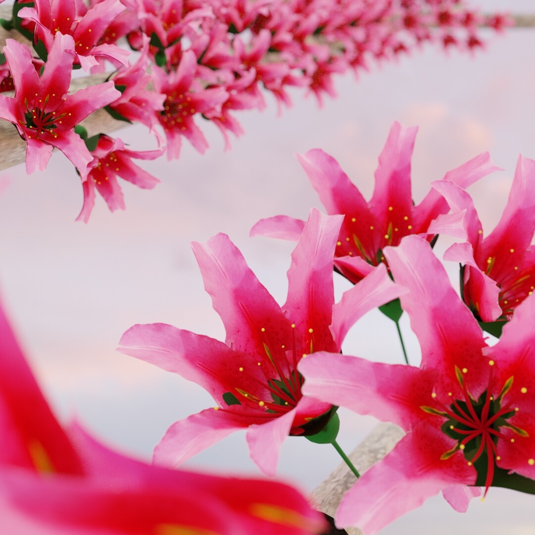 ArtStation - Spring Flowers